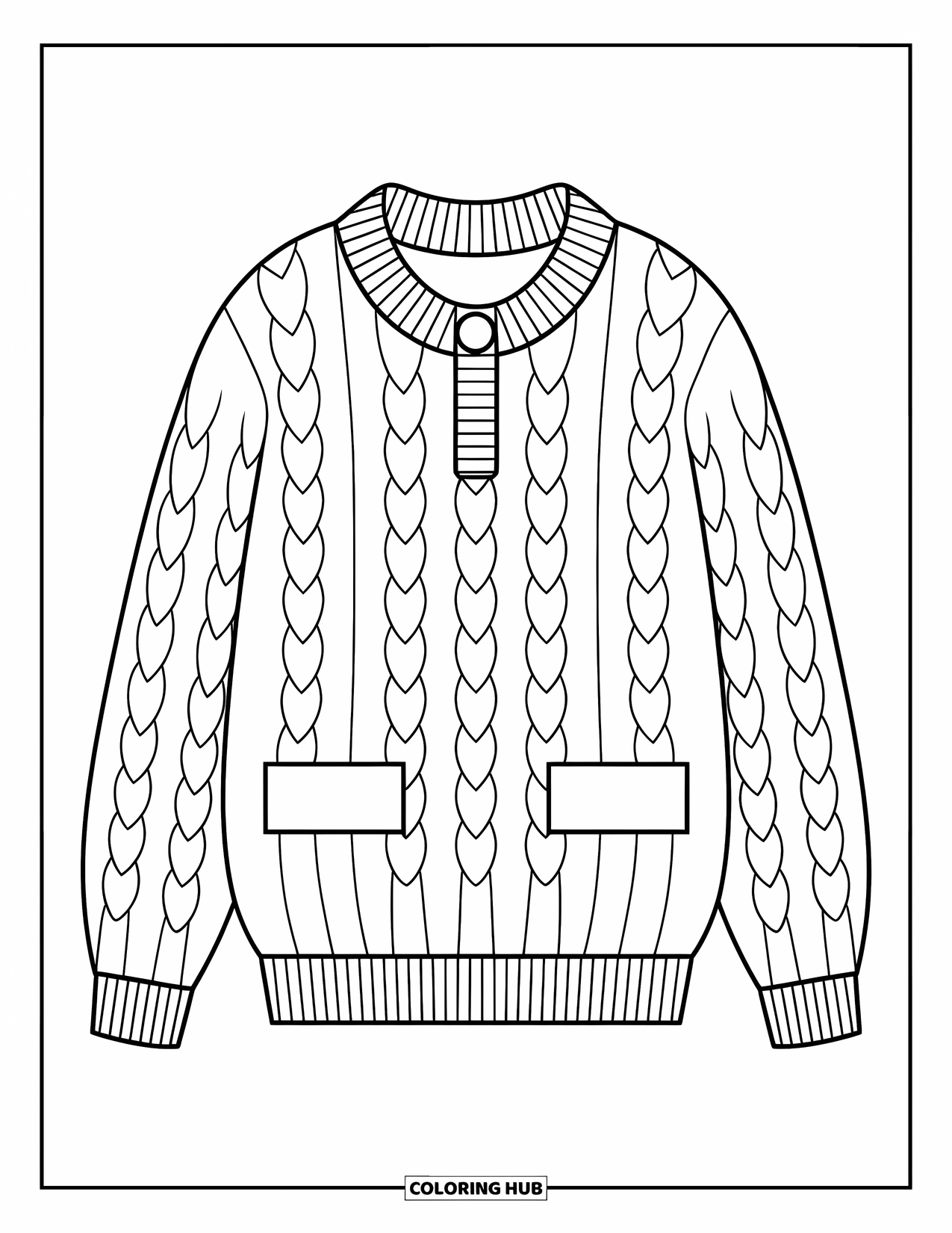 90+ Preppy Coloring Pages for Kids & Adults (Free Printable PDFs)
