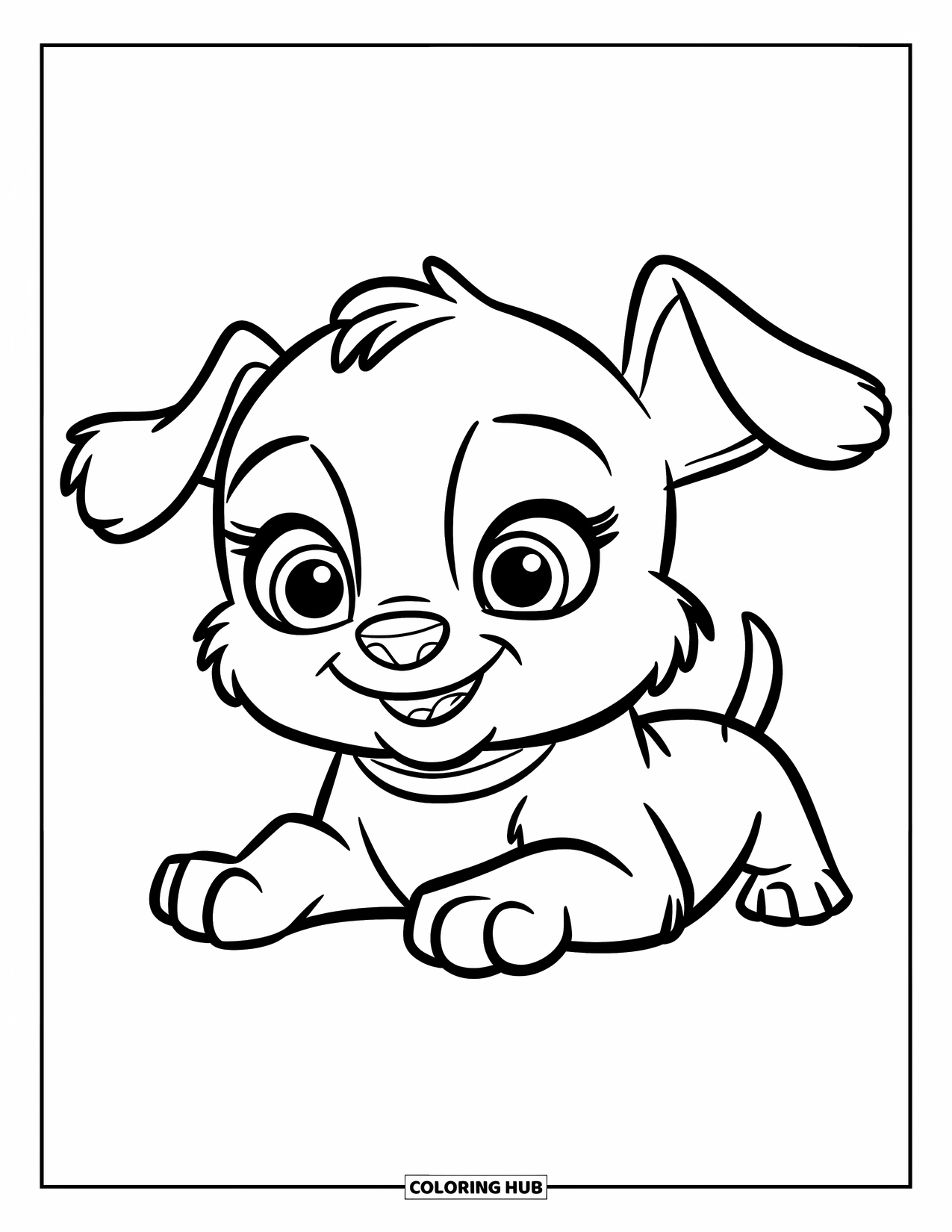 165+ Baby Animal Coloring Pages for Kids & Adults (Free Printable PDFs)