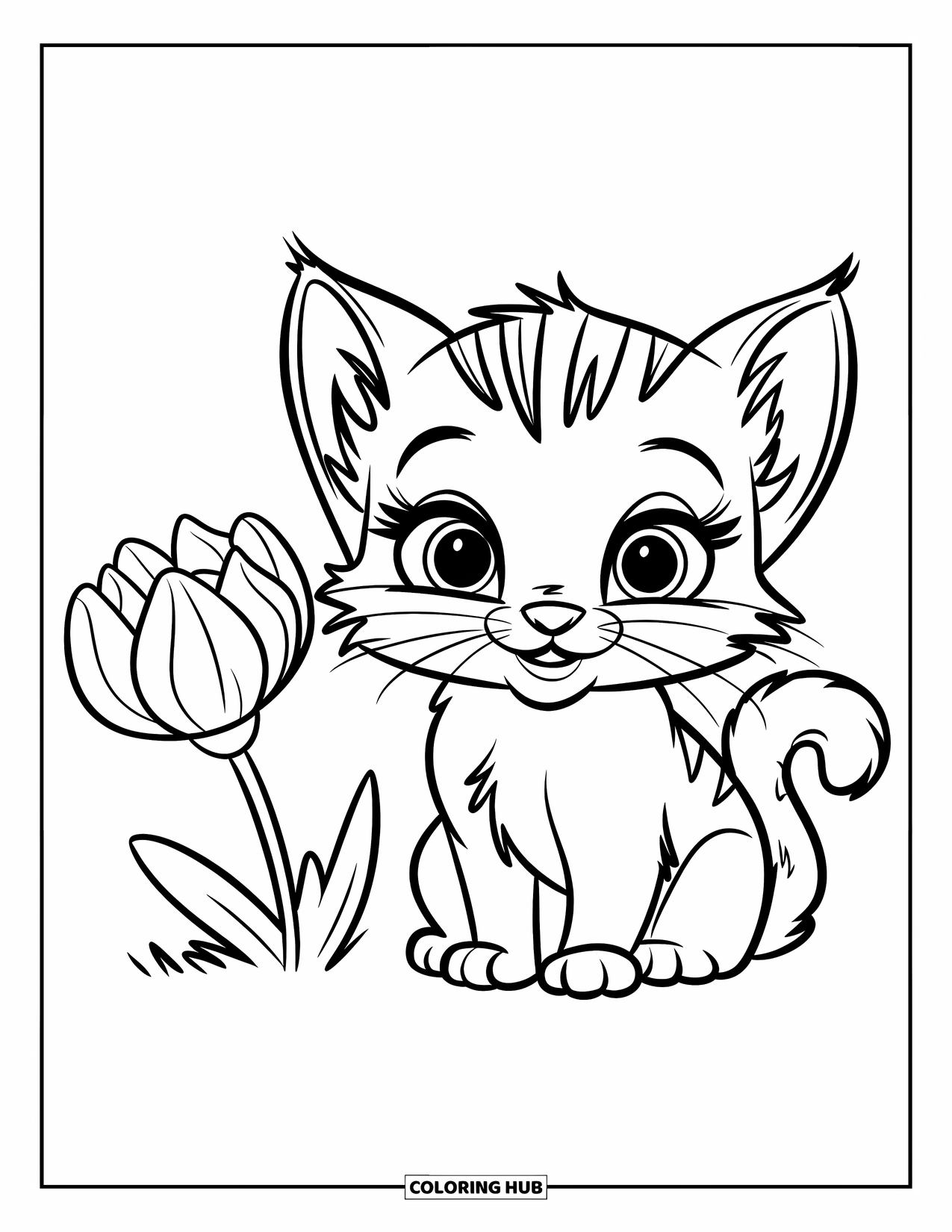 165+ Baby Animal Coloring Pages for Kids & Adults (Free Printable PDFs)