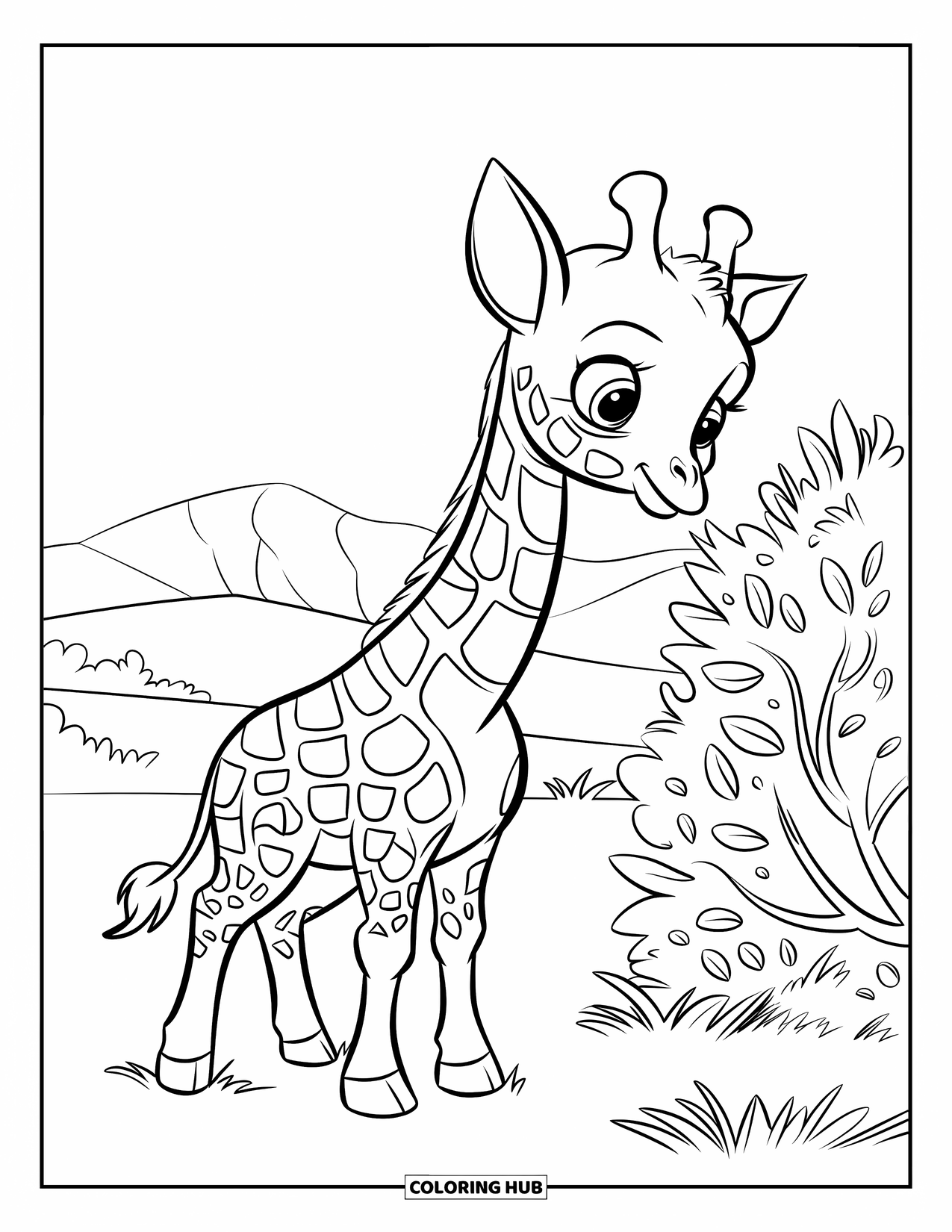 165+ Baby Animal Coloring Pages for Kids & Adults (Free Printable PDFs)