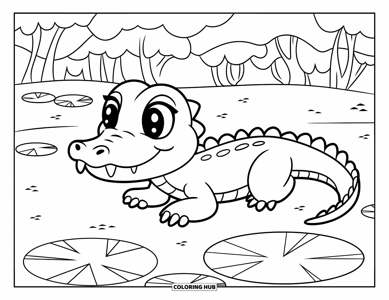 165+ Baby Animal Coloring Pages for Kids & Adults (Free Printable PDFs)