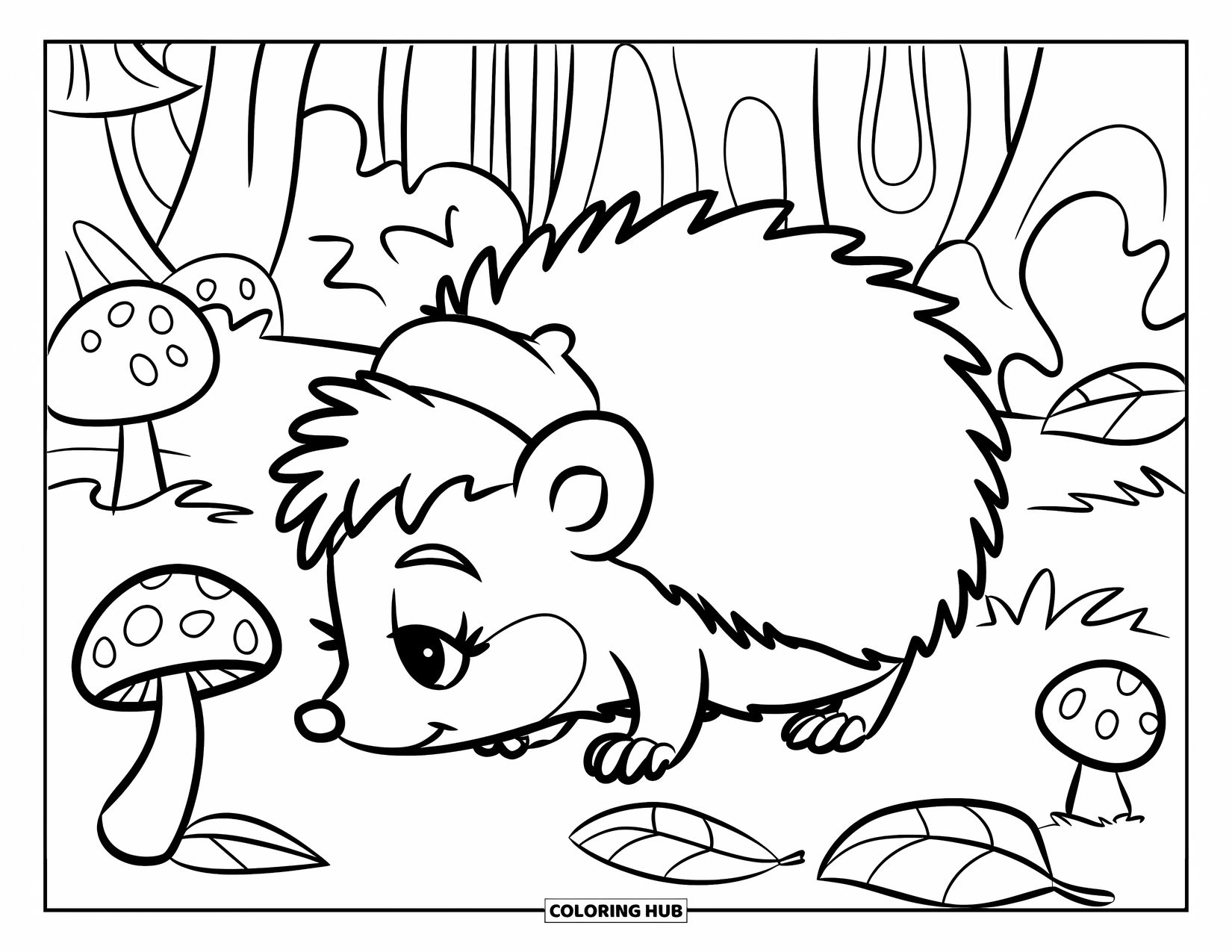 165+ Baby Animal Coloring Pages for Kids & Adults (Free Printable PDFs)