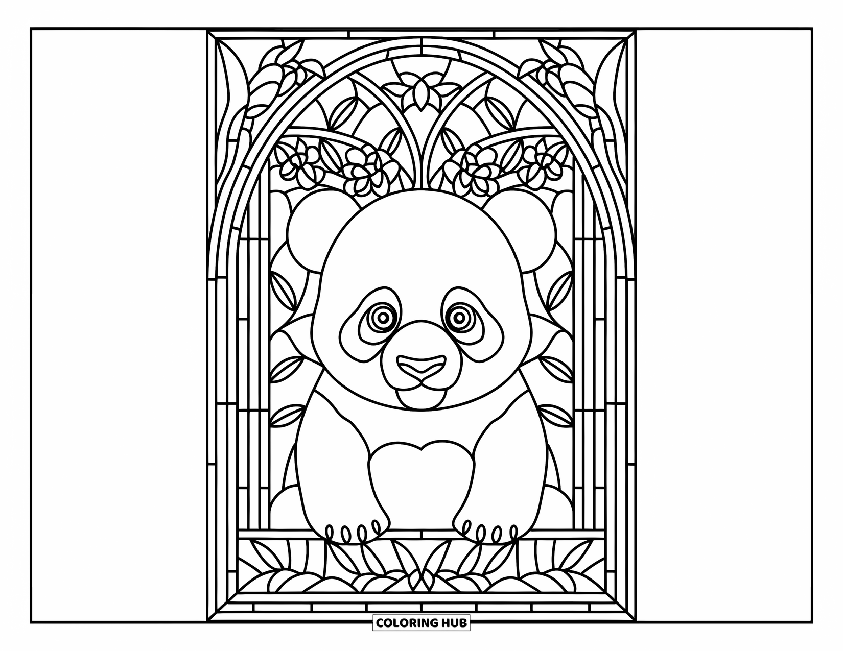 100+ Baby Panda Coloring Pages for Kids & Adults (Free Printable PDFs)