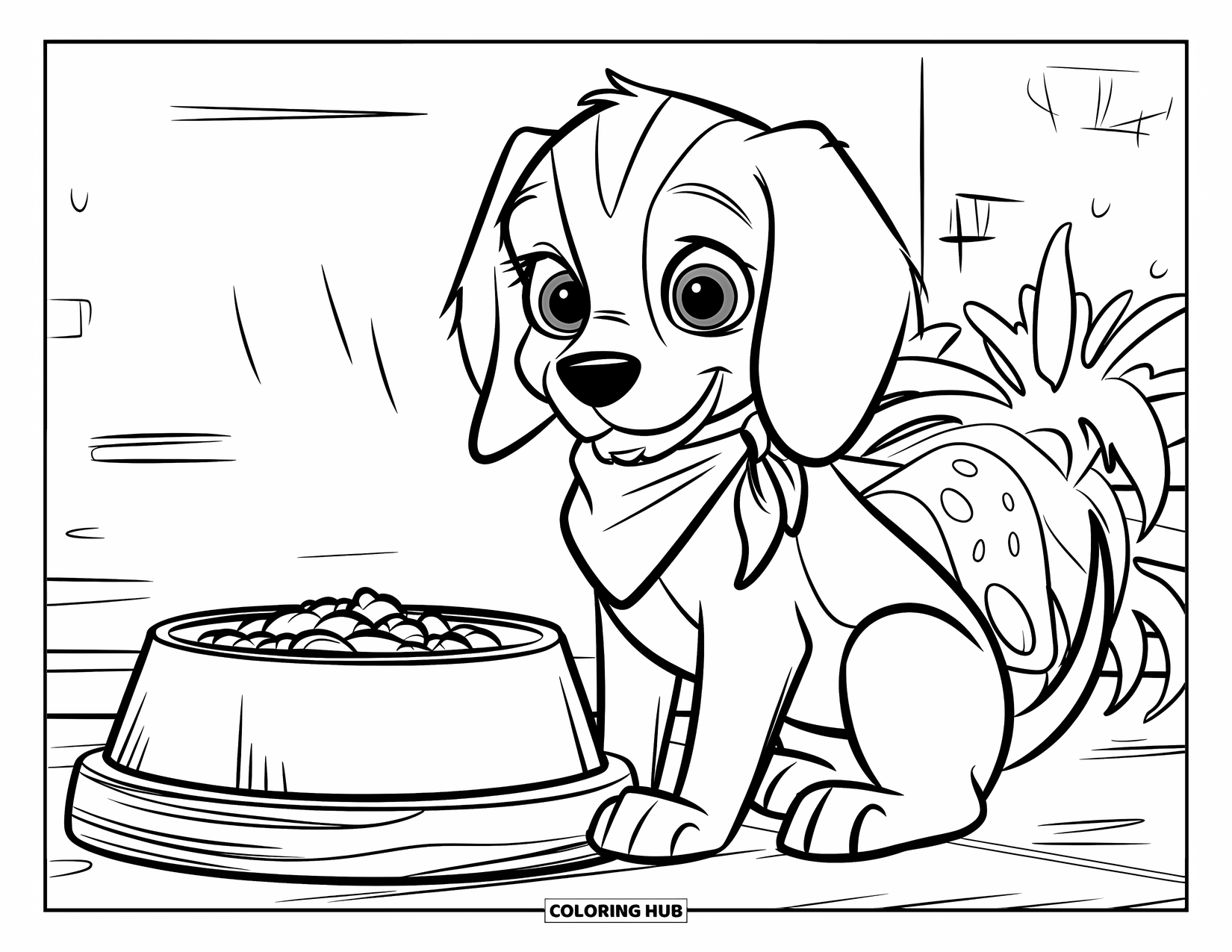 85+ Beagle Coloring Pages for Kids & Adults (Free Printable PDFs)