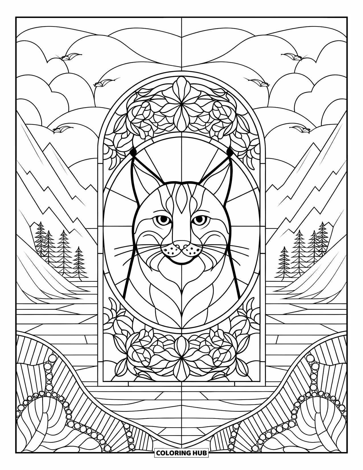 90+ Bobcat Coloring Pages for Kids & Adults (Free Printable PDFs)