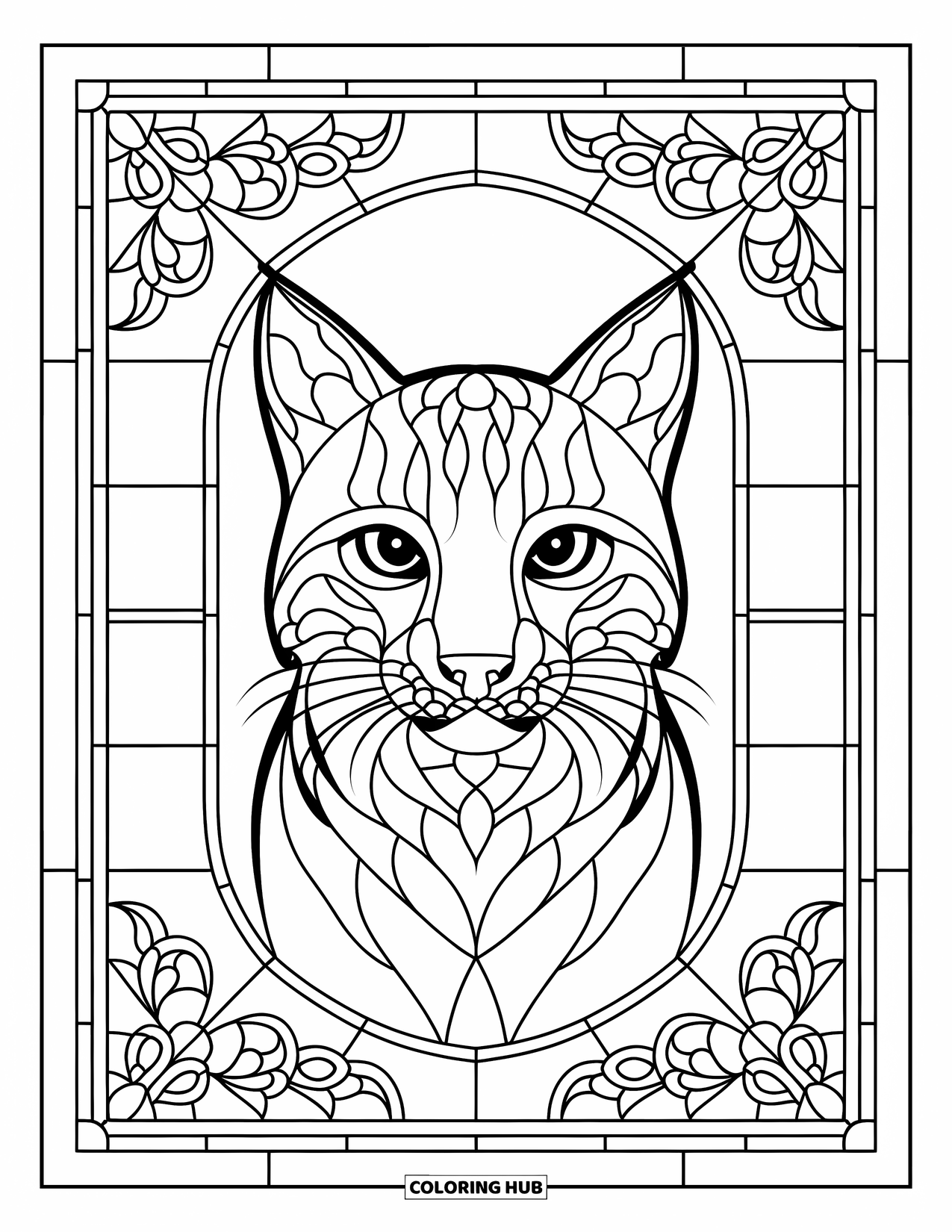 90+ Bobcat Coloring Pages for Kids & Adults (Free Printable PDFs)