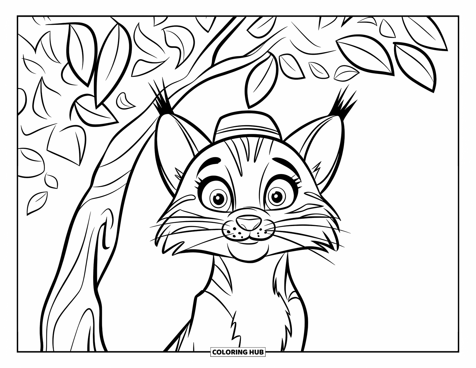 90+ Bobcat Coloring Pages for Kids & Adults (Free Printable PDFs)