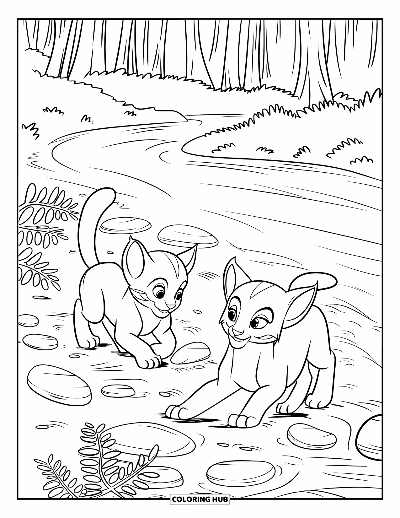 90+ Bobcat Coloring Pages for Kids & Adults (Free Printable PDFs)