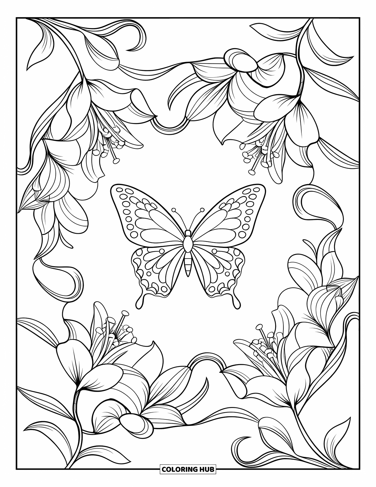 85+ Bug Coloring Pages for Kids & Adults (Free Printable PDFs)