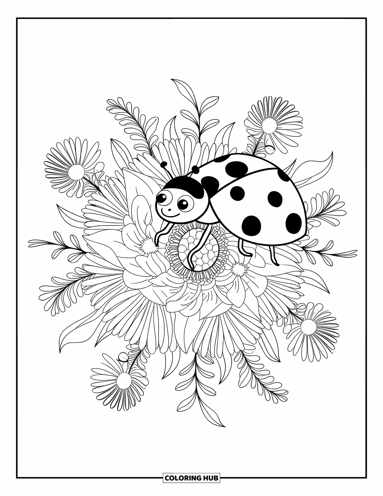 85+ Bug Coloring Pages for Kids & Adults (Free Printable PDFs)