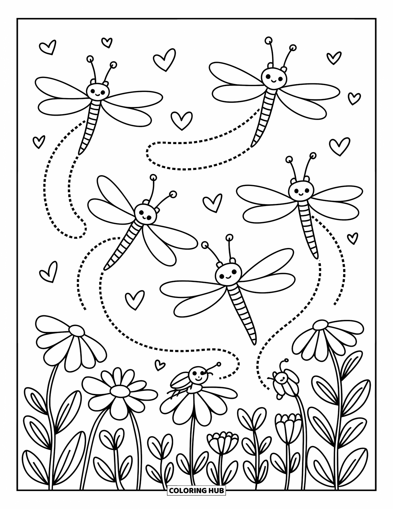85+ Bug Coloring Pages for Kids & Adults (Free Printable PDFs)