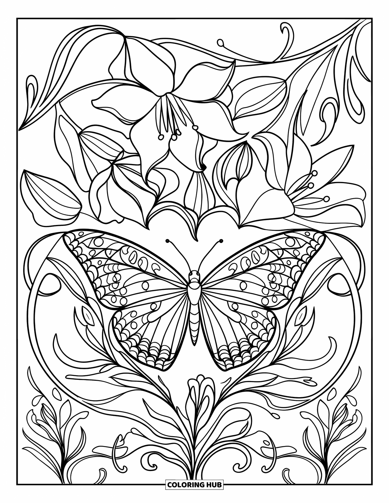 85+ Bug Coloring Pages for Kids & Adults (Free Printable PDFs)