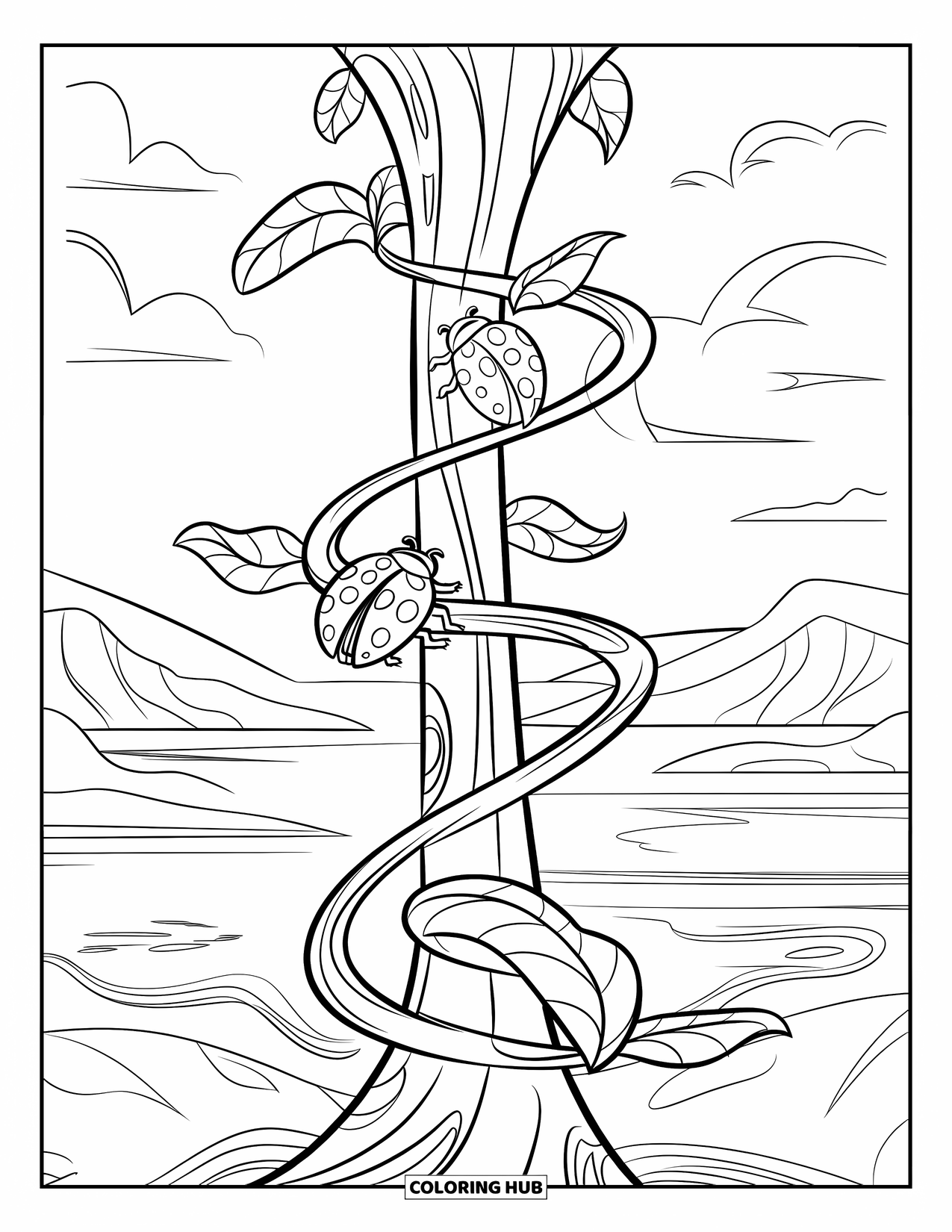 85+ Bug Coloring Pages for Kids & Adults (Free Printable PDFs)