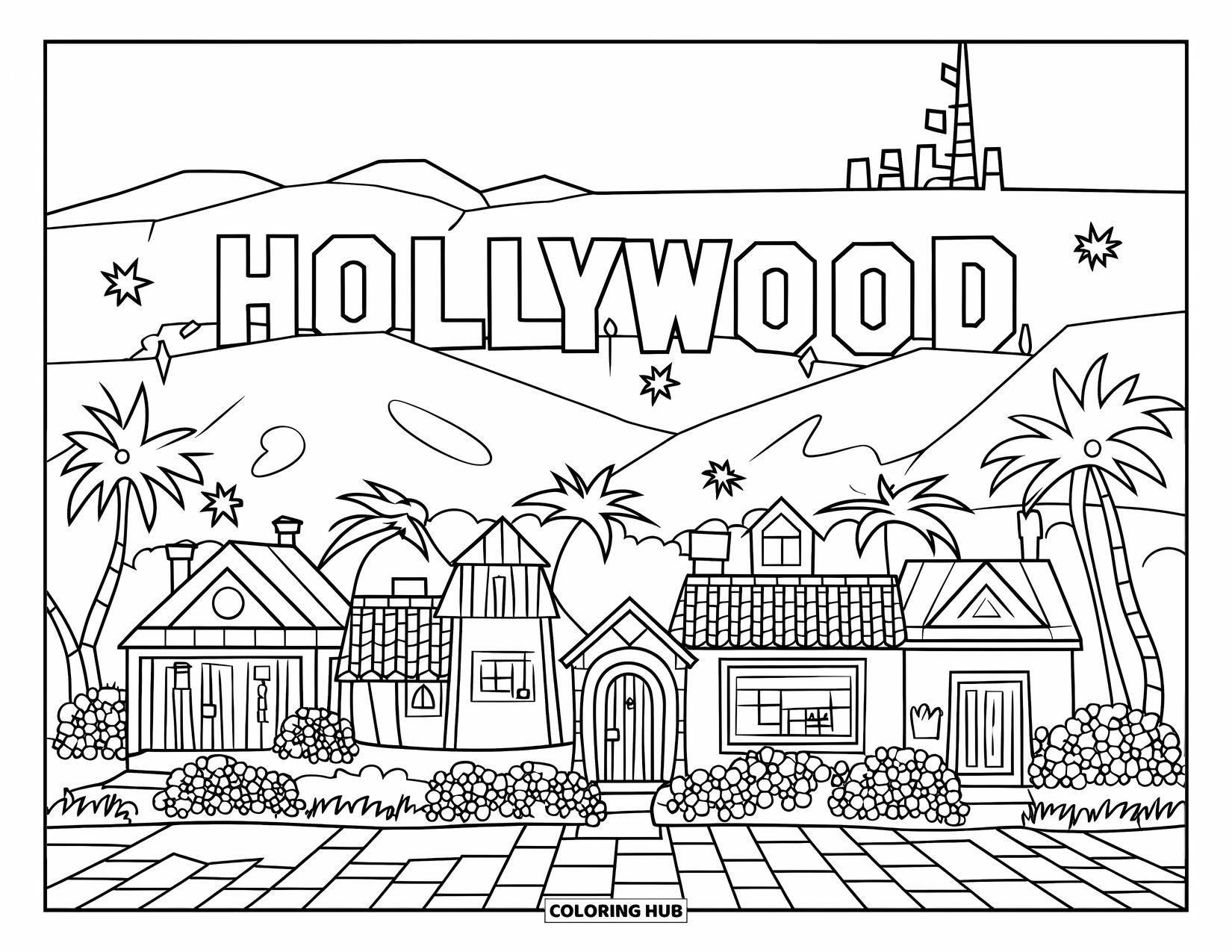 80+ California Coloring Pages for Kids & Adults (Free Printable PDFs)