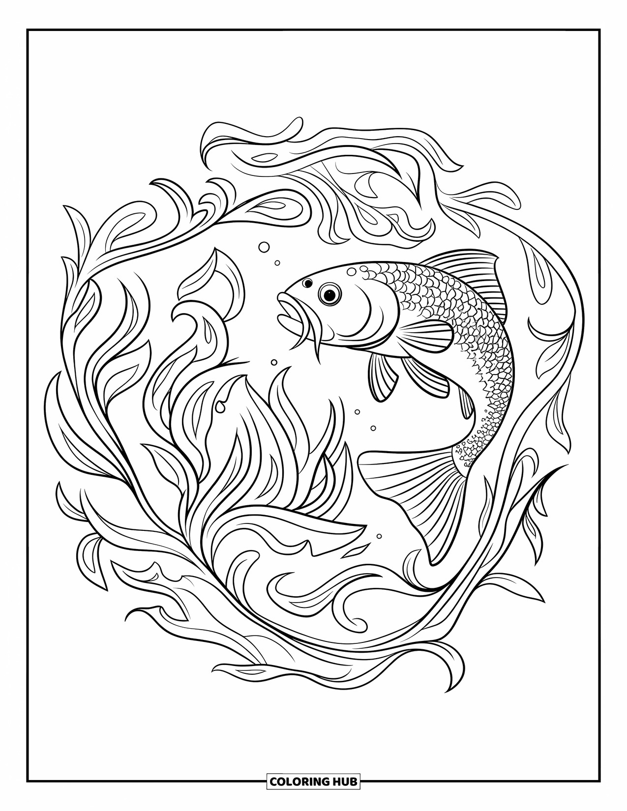 50+ Catfish Coloring Pages for Kids & Adults (Free Printable PDFs)