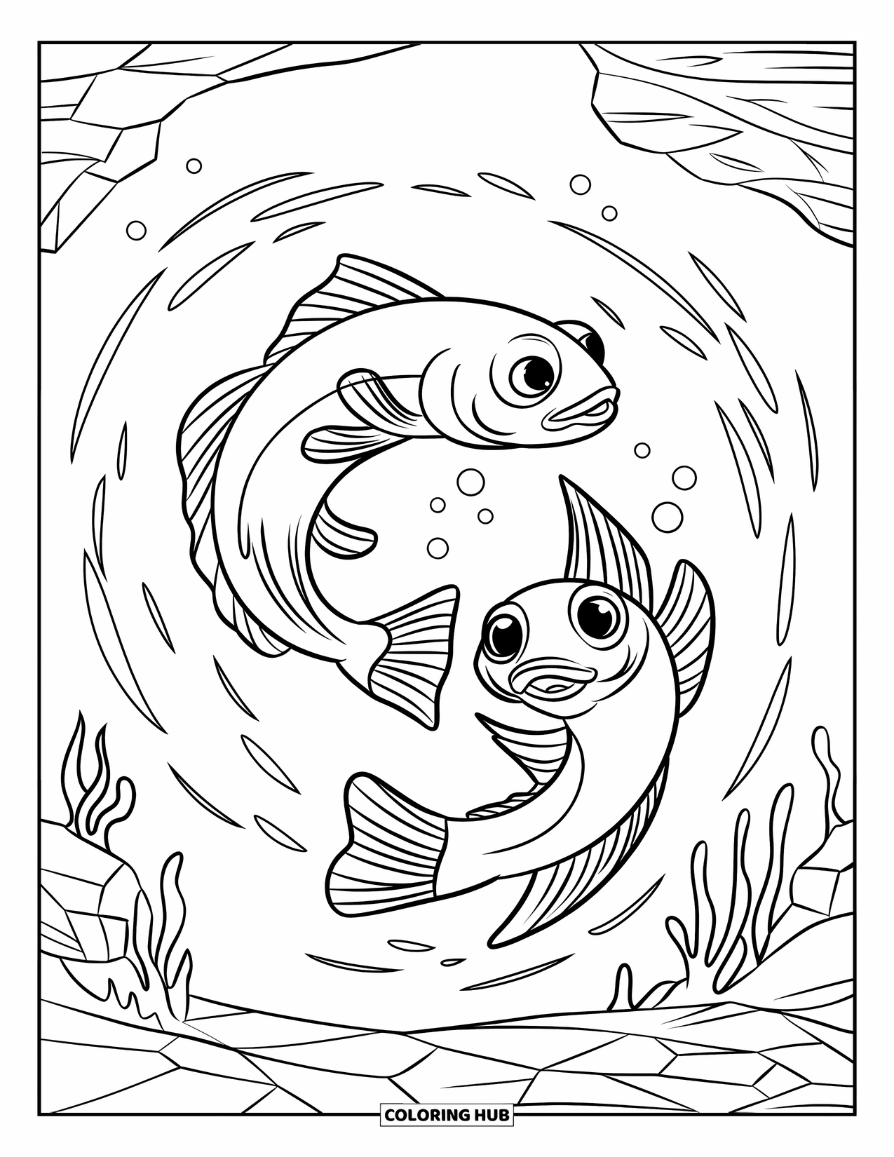 50+ Catfish Coloring Pages for Kids & Adults (Free Printable PDFs)