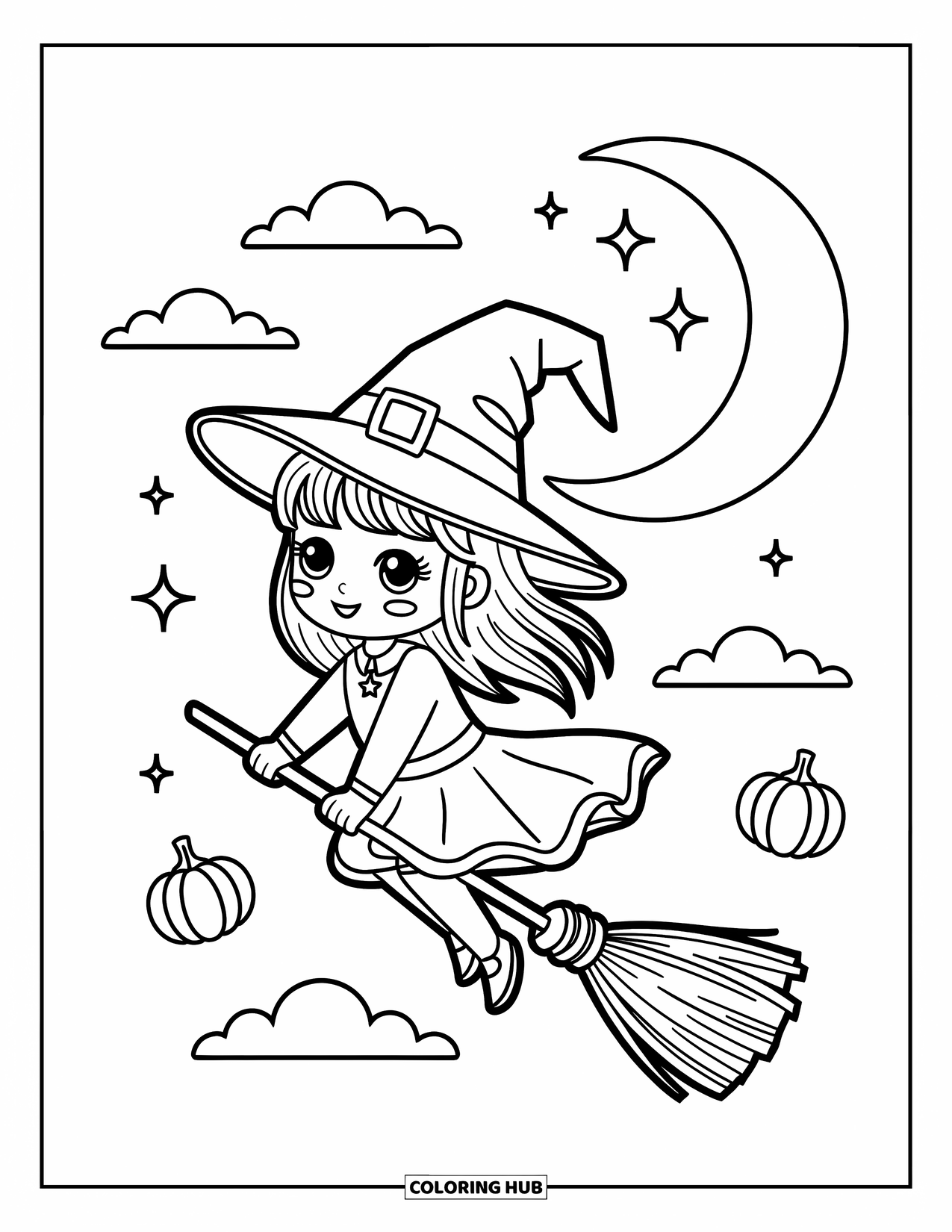 100+ Chibi Coloring Pages for Kids & Adults (Free Printable PDFs)