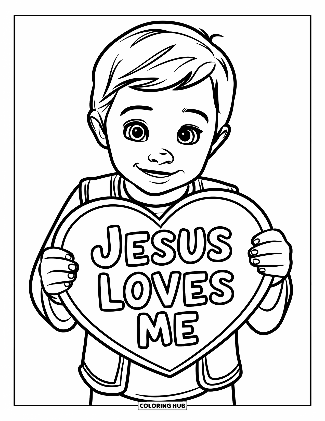 90+ Christian Coloring Pages for Kids & Adults (Free Printable PDFs)