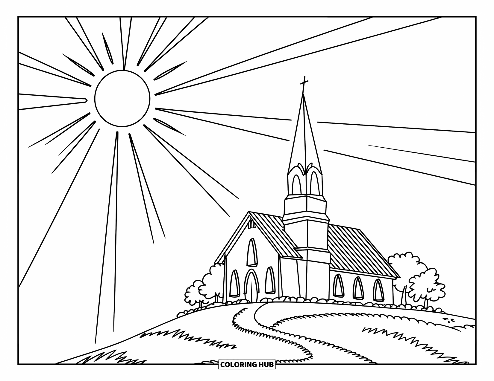 90+ Christian Coloring Pages for Kids & Adults (Free Printable PDFs)