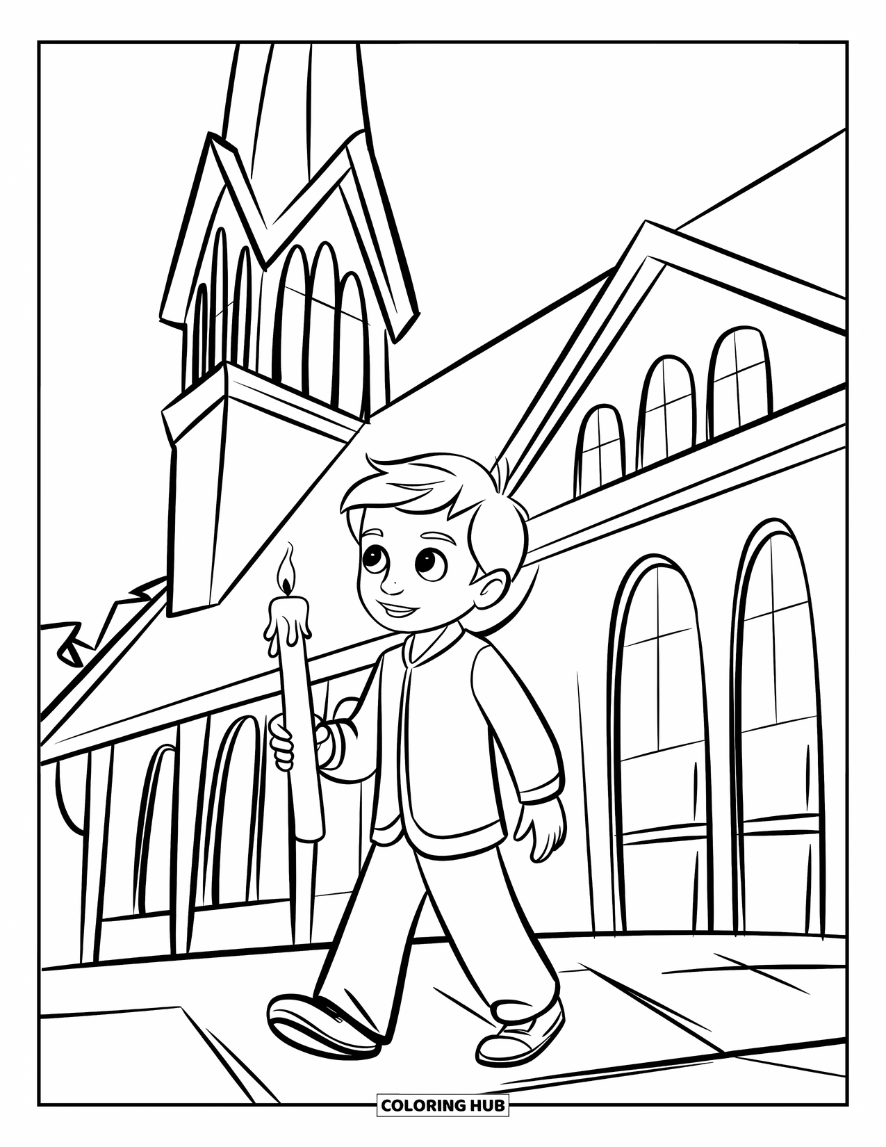90+ Christian Coloring Pages for Kids & Adults (Free Printable PDFs)