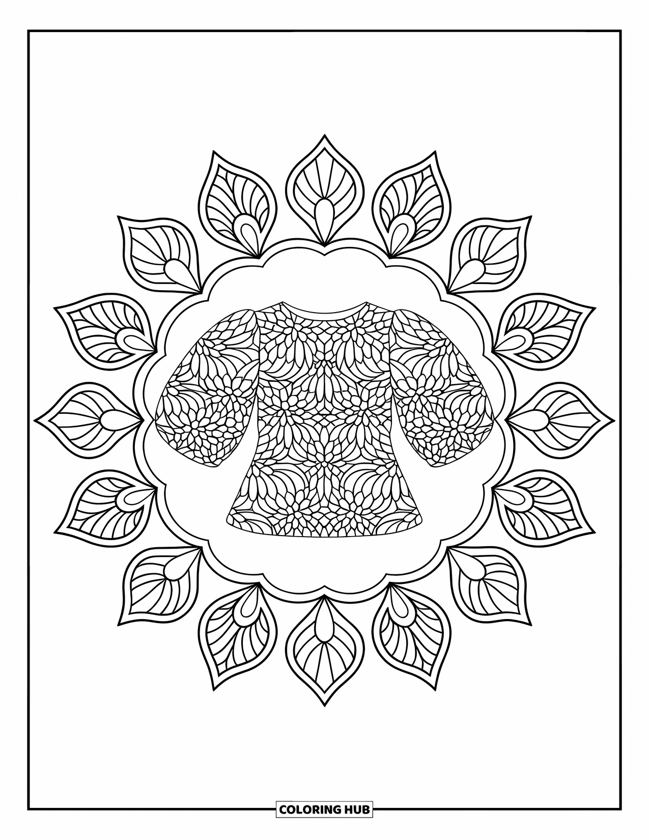 70+ Clothes Coloring Pages for Kids & Adults (Free Printable PDFs)