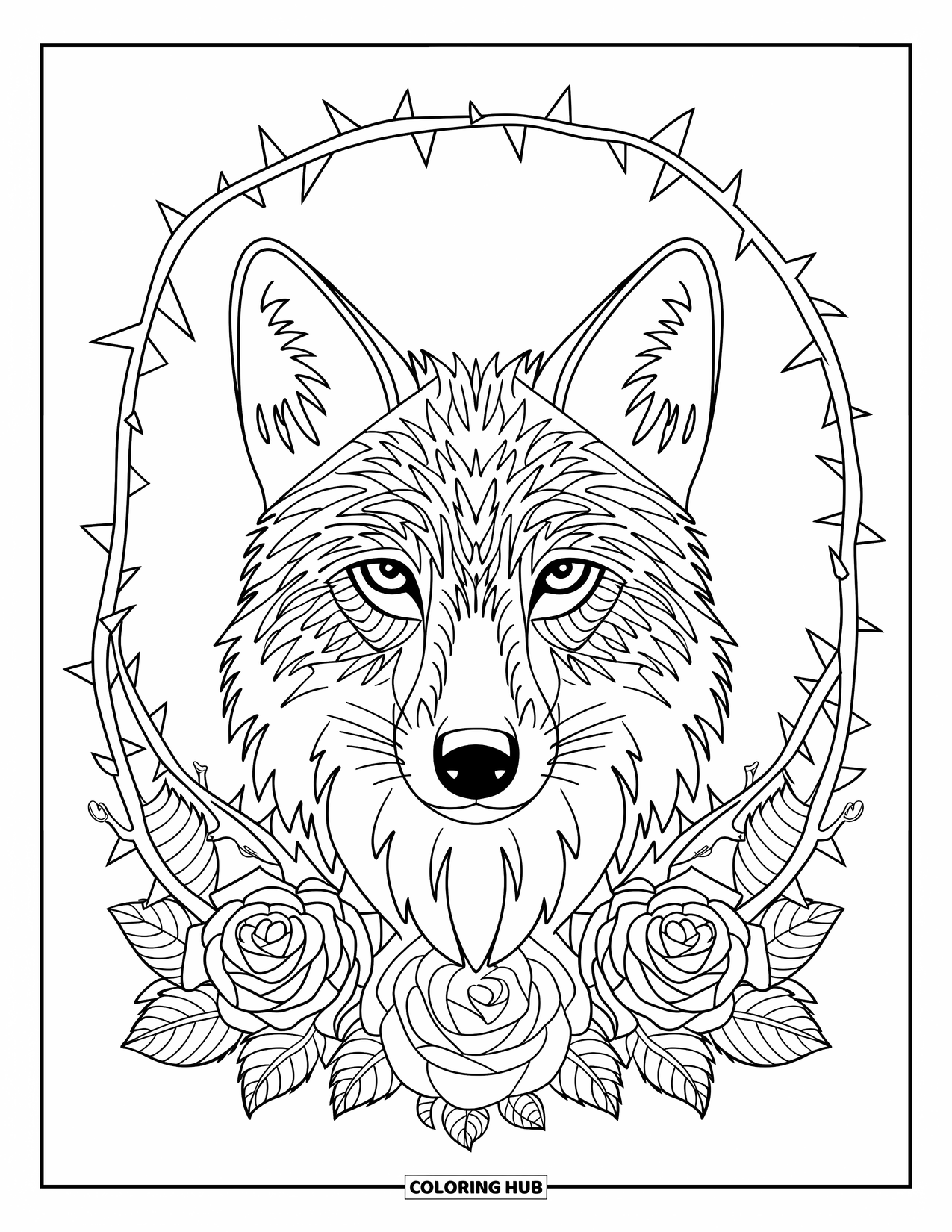 80+ Coyote Coloring Pages for Kids & Adults (Free Printable PDFs)