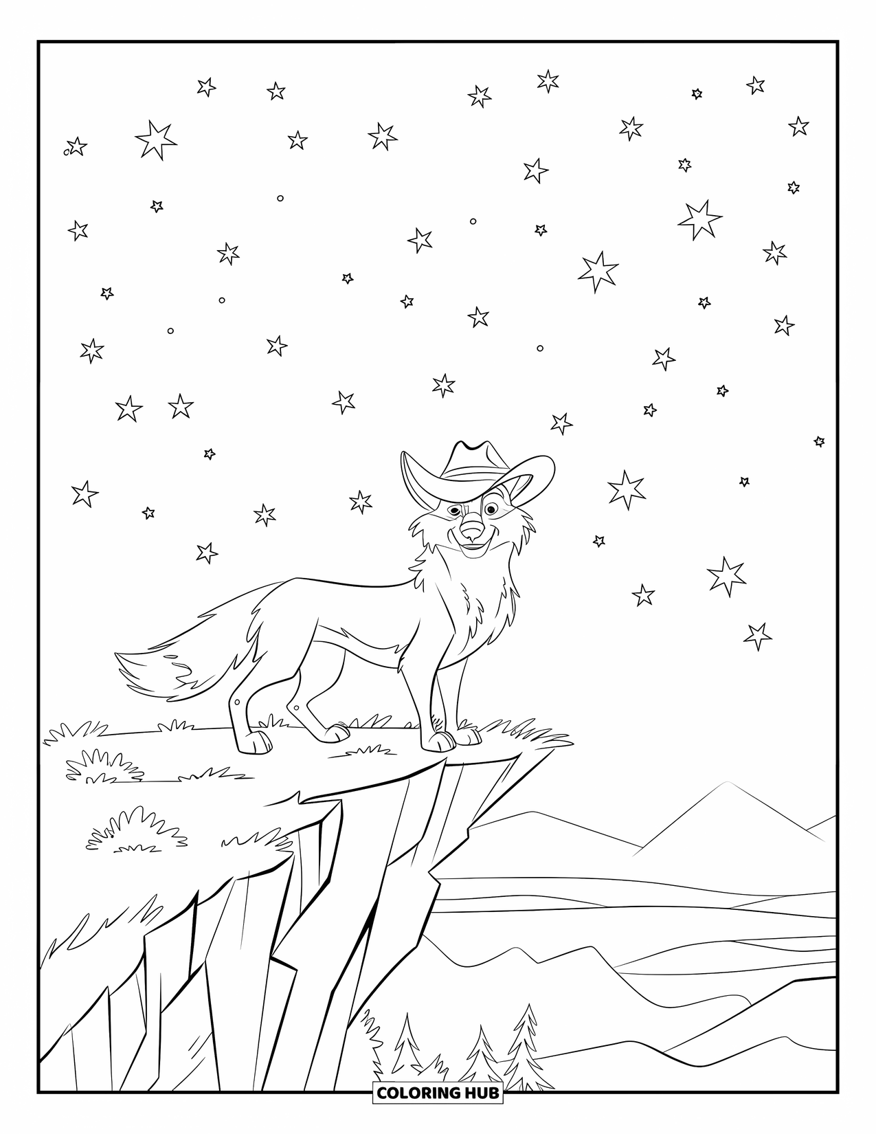 80+ Coyote Coloring Pages for Kids & Adults (Free Printable PDFs)