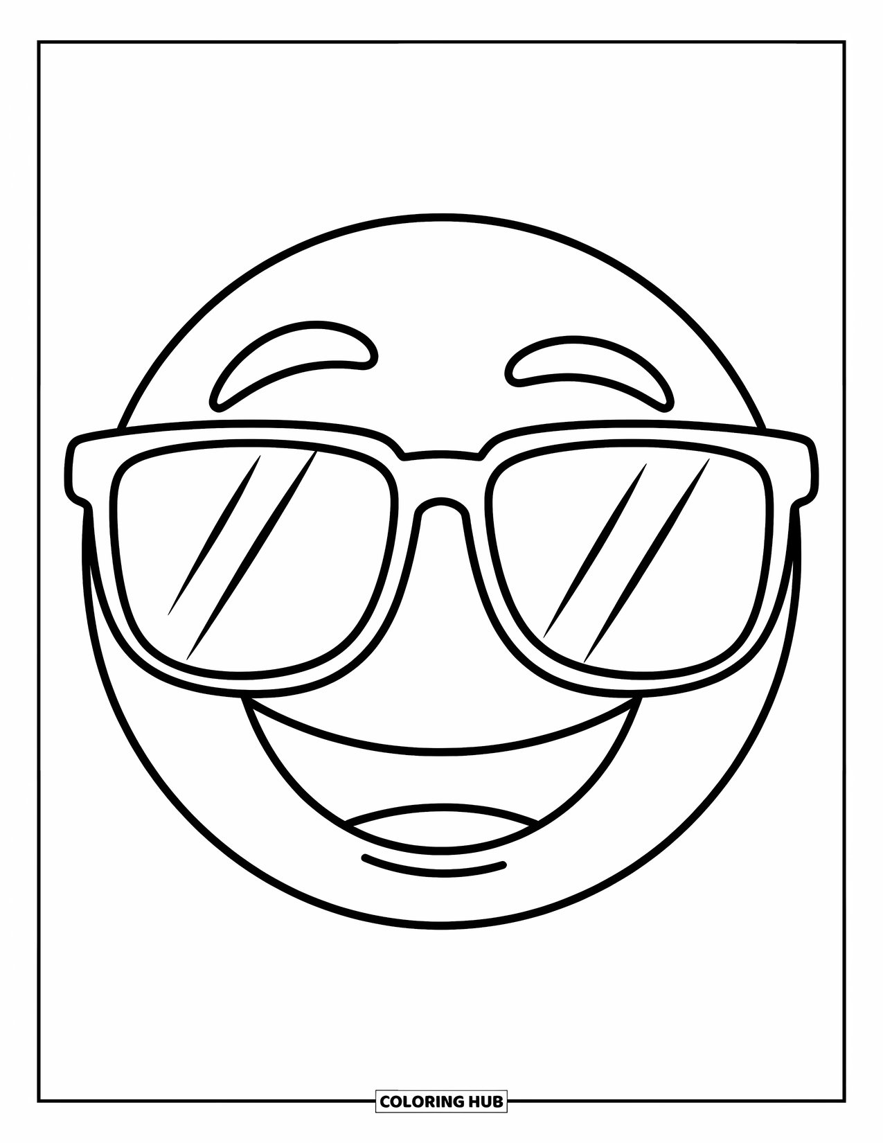 160+ Emoji Coloring Pages for Kids & Adults (Free Printable PDFs)