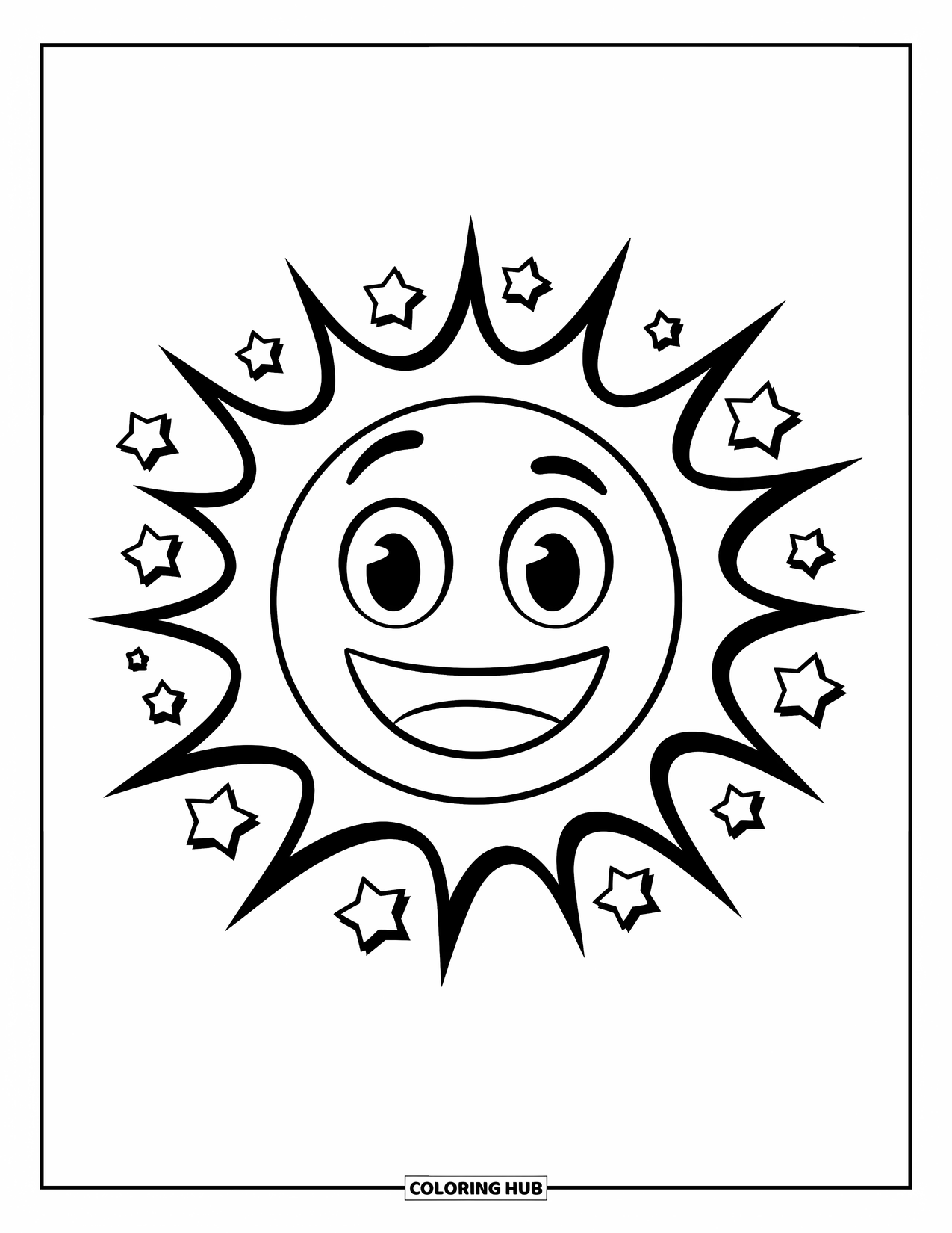 160+ Emoji Coloring Pages for Kids & Adults (Free Printable PDFs)