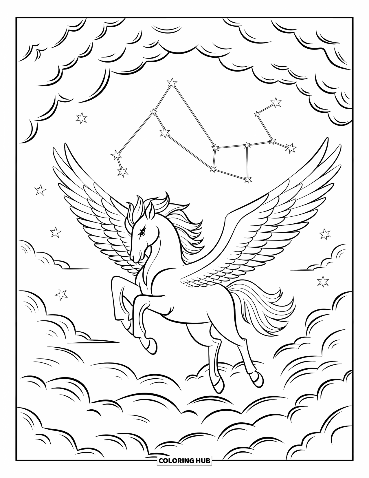 70+ Fantasy Coloring Pages for Kids & Adults (Free Printable PDFs)