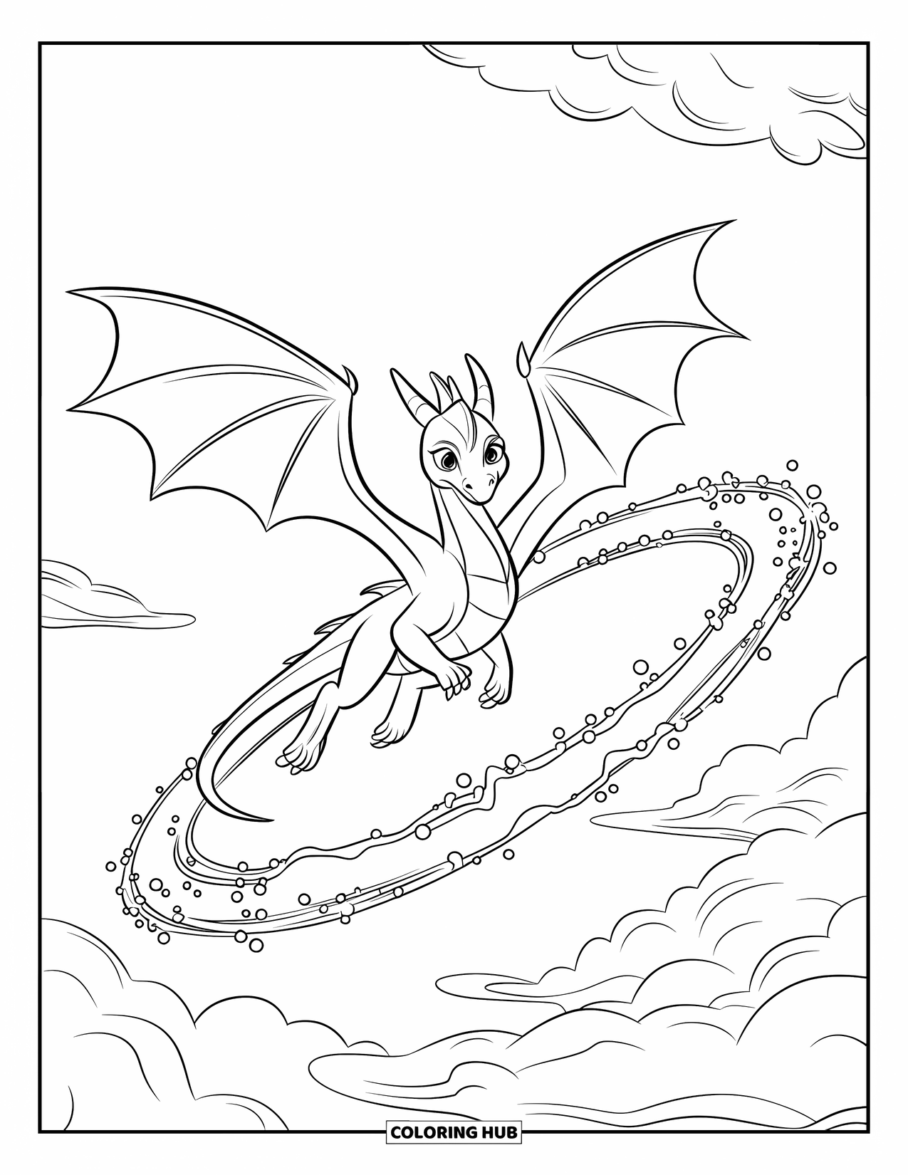 70+ Fantasy Coloring Pages for Kids & Adults (Free Printable PDFs)