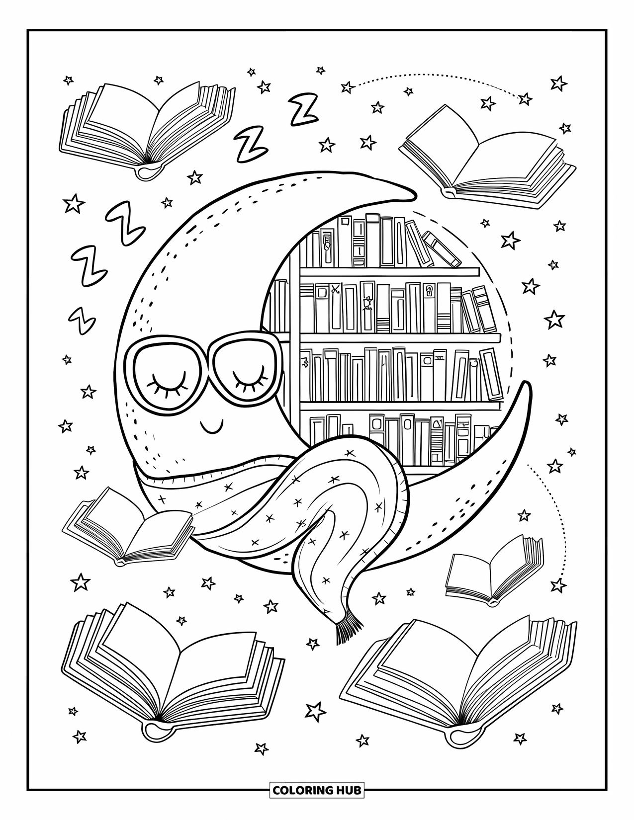 95+ Galaxy Coloring Pages for Kids & Adults (Free Printable PDFs)