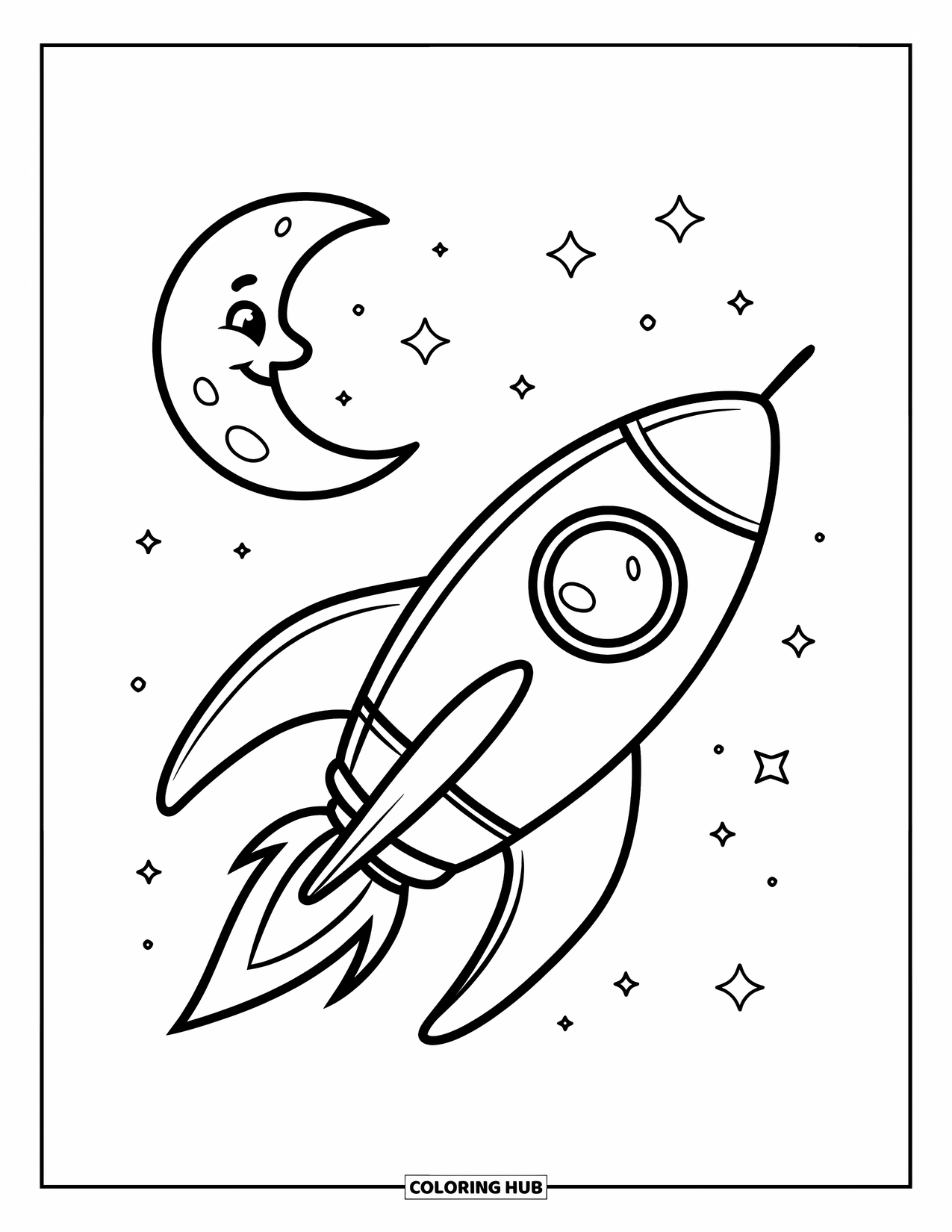 95+ Galaxy Coloring Pages for Kids & Adults (Free Printable PDFs)