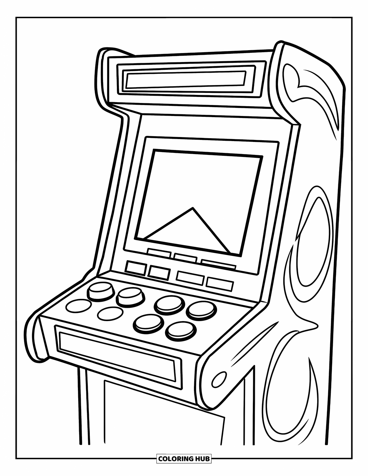 110+ Gaming Coloring Pages for Kids & Adults (Free Printable PDFs)