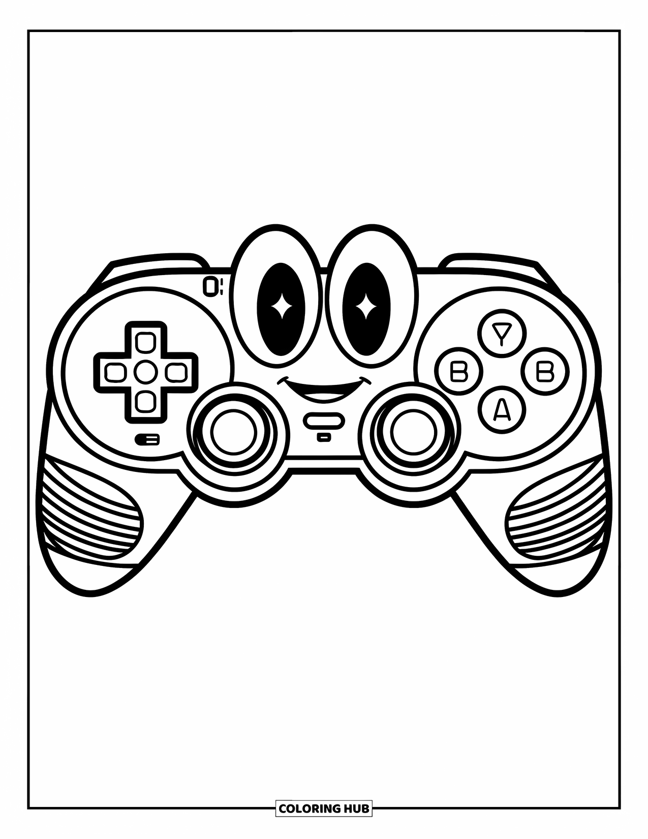 110+ Gaming Coloring Pages for Kids & Adults (Free Printable PDFs)