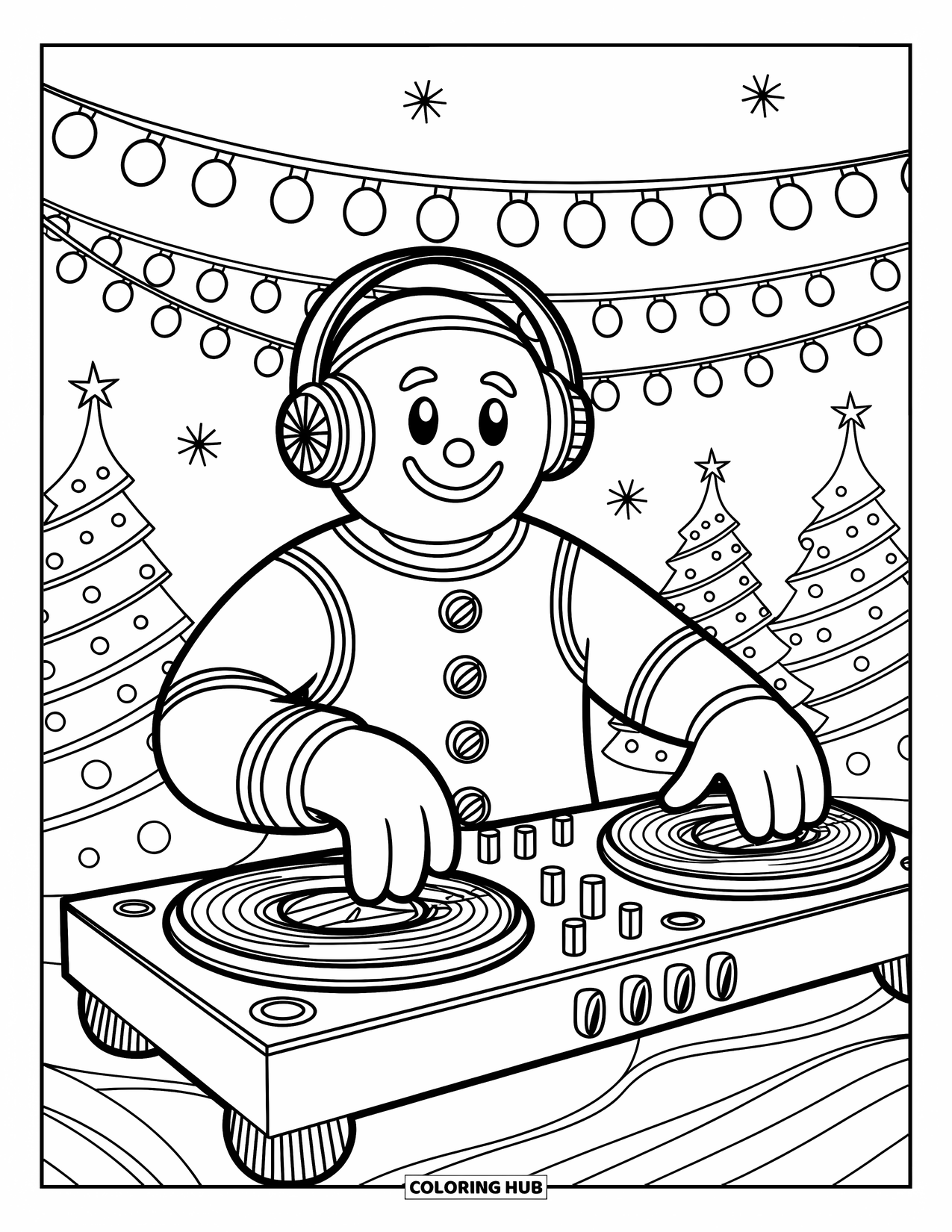 90+ Gingerbread Coloring Pages for Kids & Adults (Free Printable PDFs)
