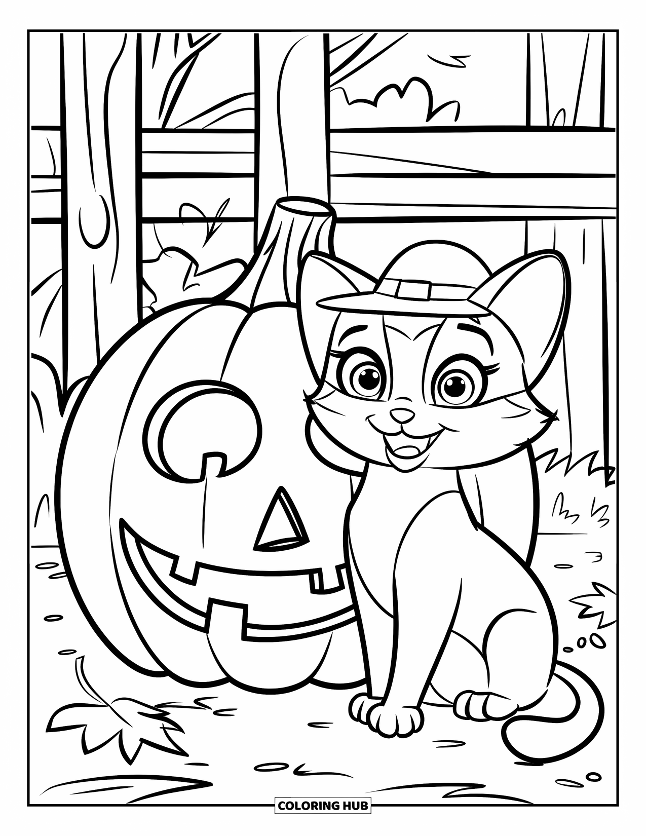 80+ Gothic Coloring Pages for Kids & Adults (Free Printable PDFs)