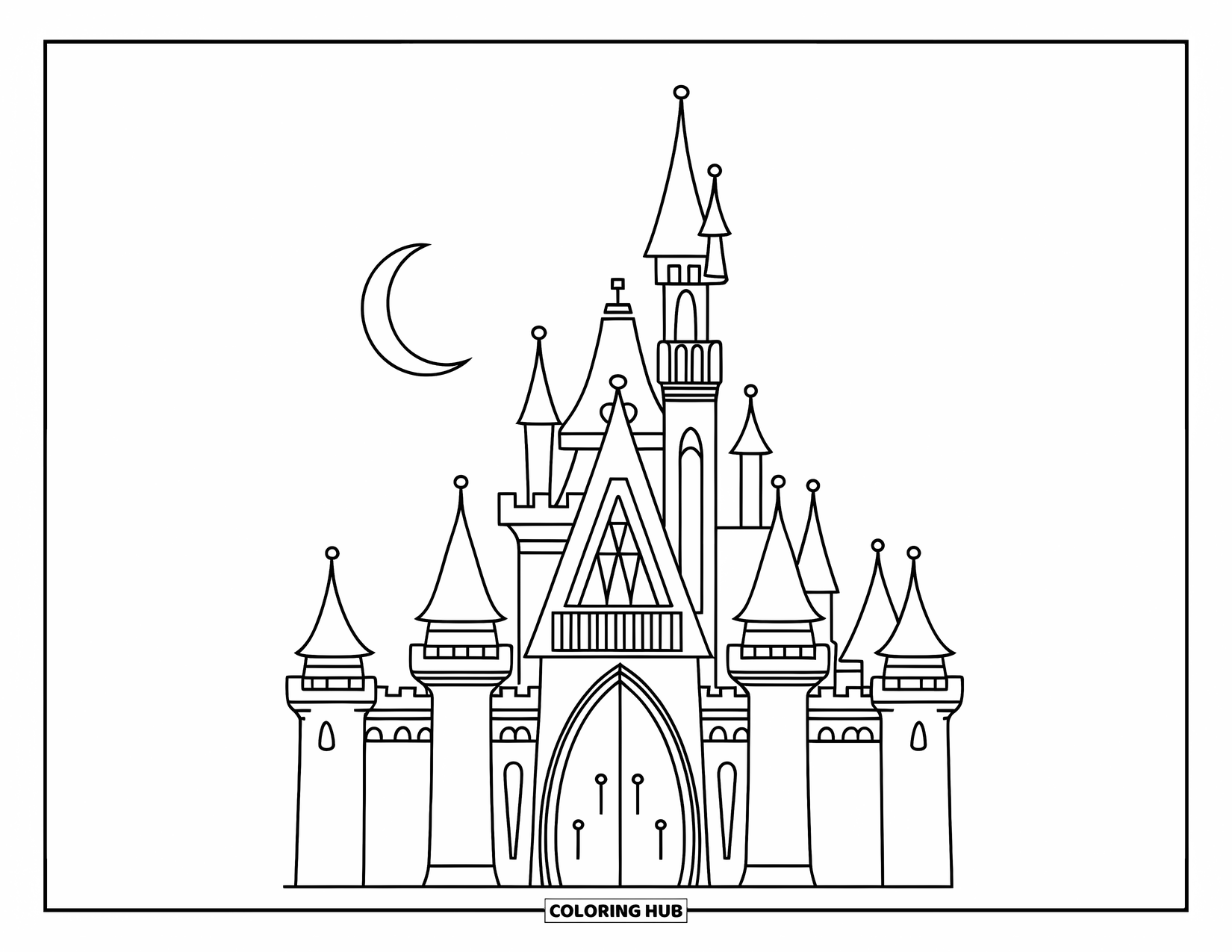 80+ Gothic Coloring Pages for Kids & Adults (Free Printable PDFs)