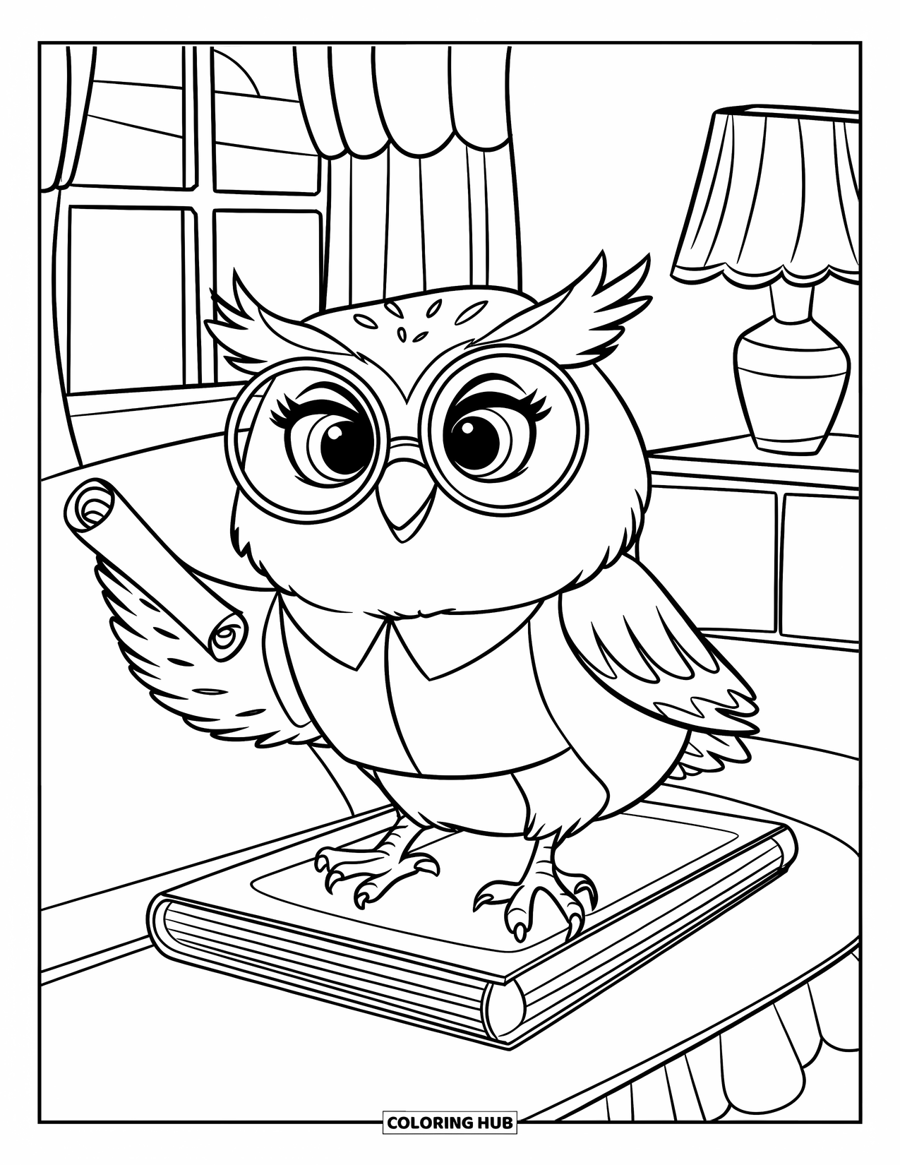 105+ Graduation Coloring Pages for Kids & Adults (Free Printable PDFs)