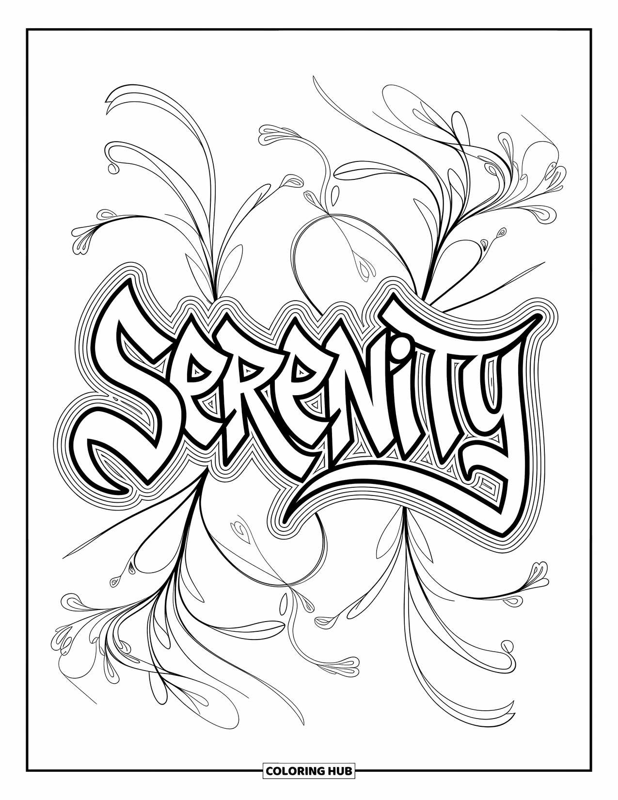 85+ Graffiti Coloring Pages for Kids & Adults (Free Printable PDFs)