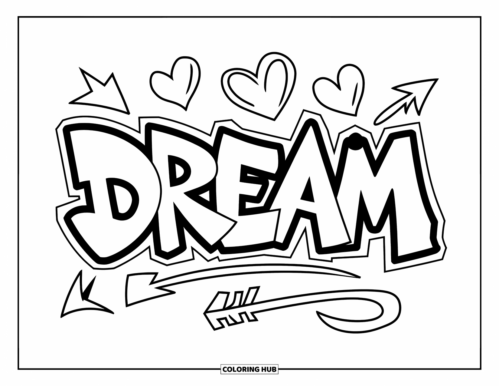 85+ Graffiti Coloring Pages for Kids & Adults (Free Printable PDFs)