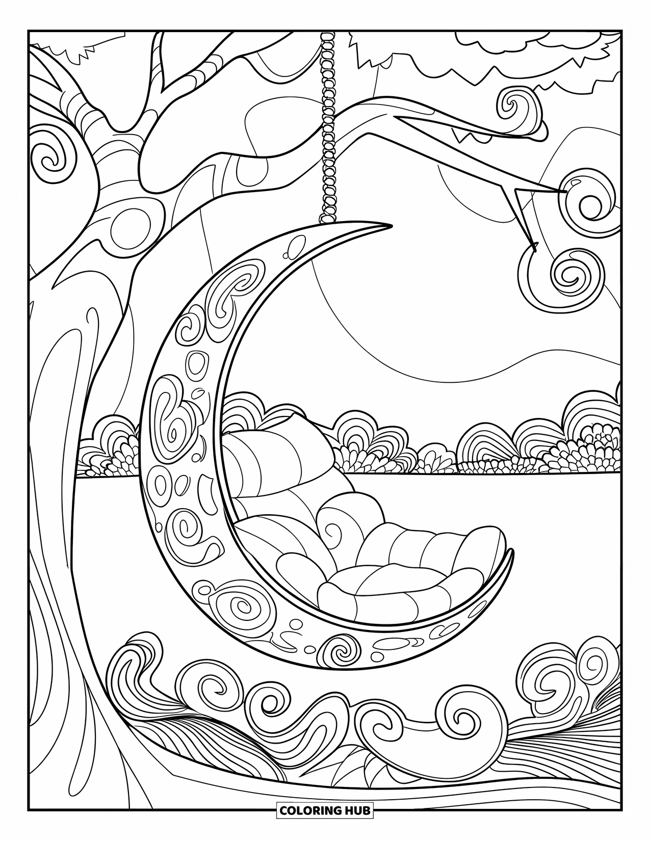 100+ Groovy Coloring Pages for Kids & Adults (Free Printable PDFs)