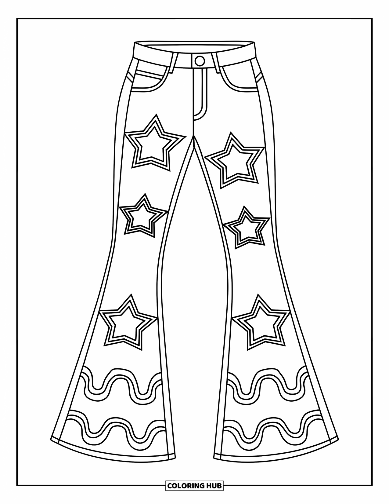 100+ Groovy Coloring Pages for Kids & Adults (Free Printable PDFs)