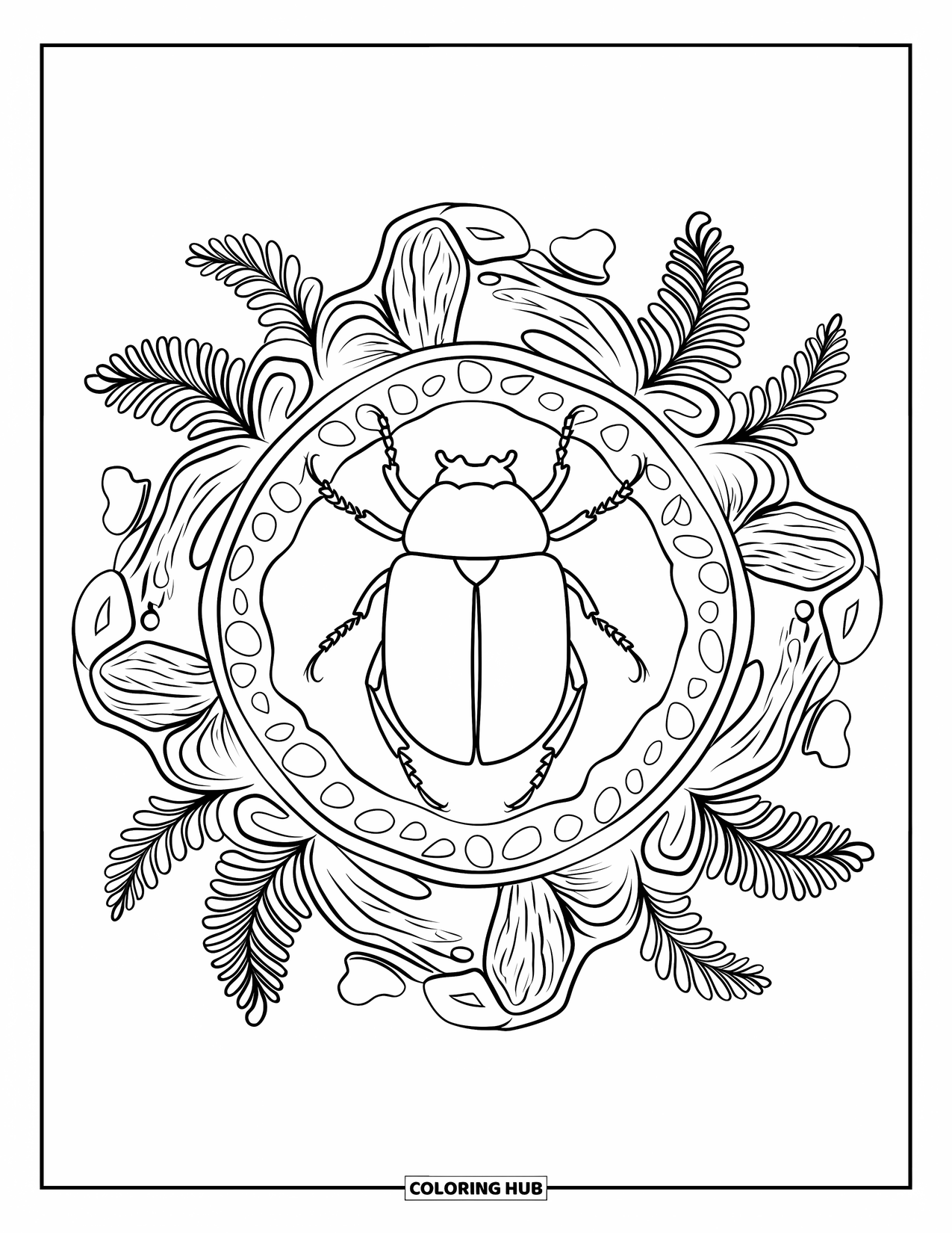 95+ Insects Coloring Pages for Kids & Adults (Free Printable PDFs)