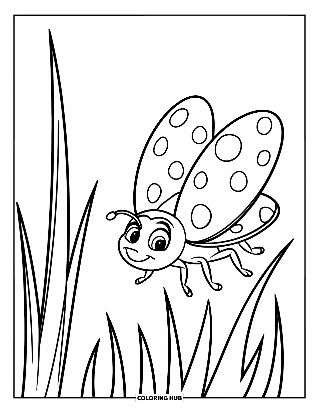 90+ Ladybug Coloring Pages for Kids & Adults (Free Printable PDFs)