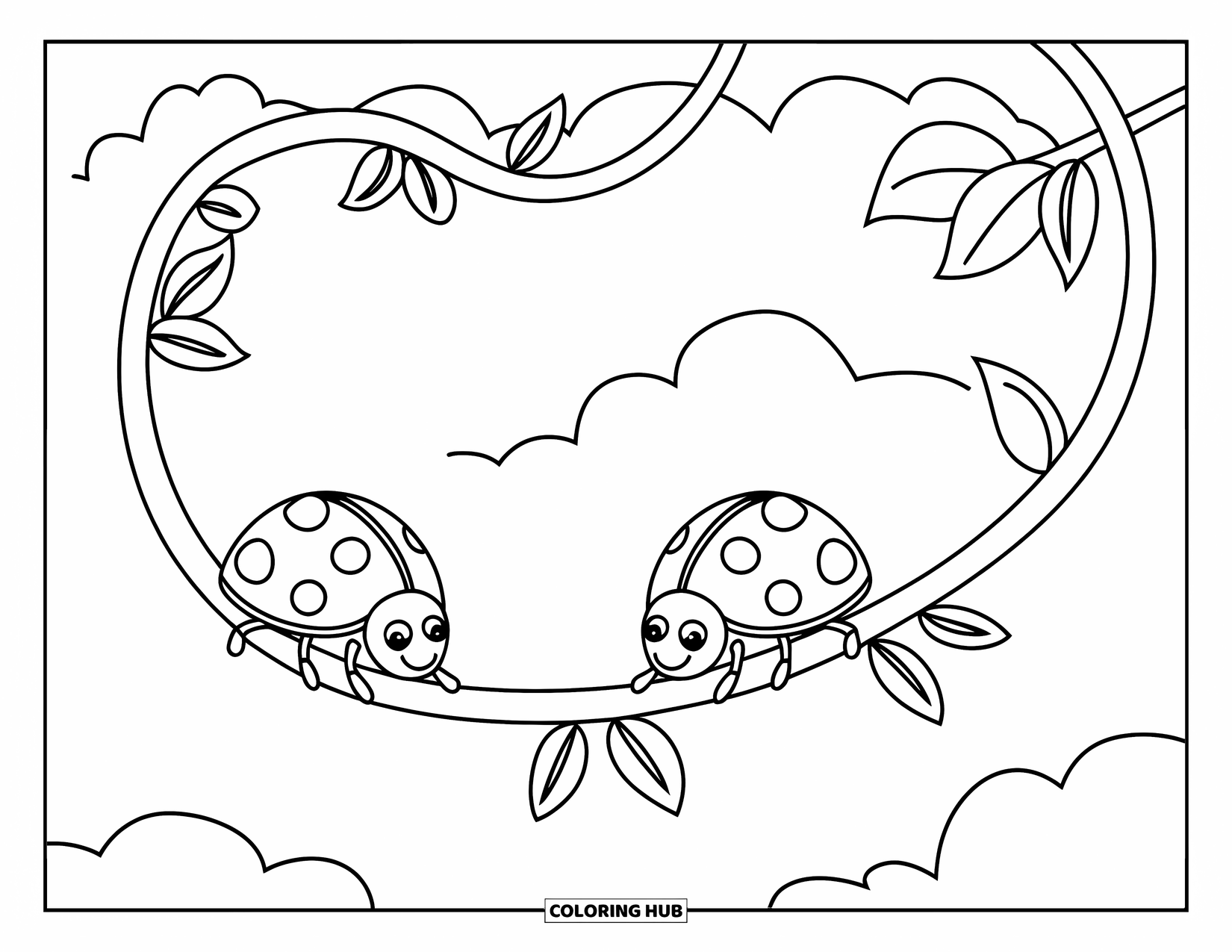 90+ Ladybug Coloring Pages for Kids & Adults (Free Printable PDFs)