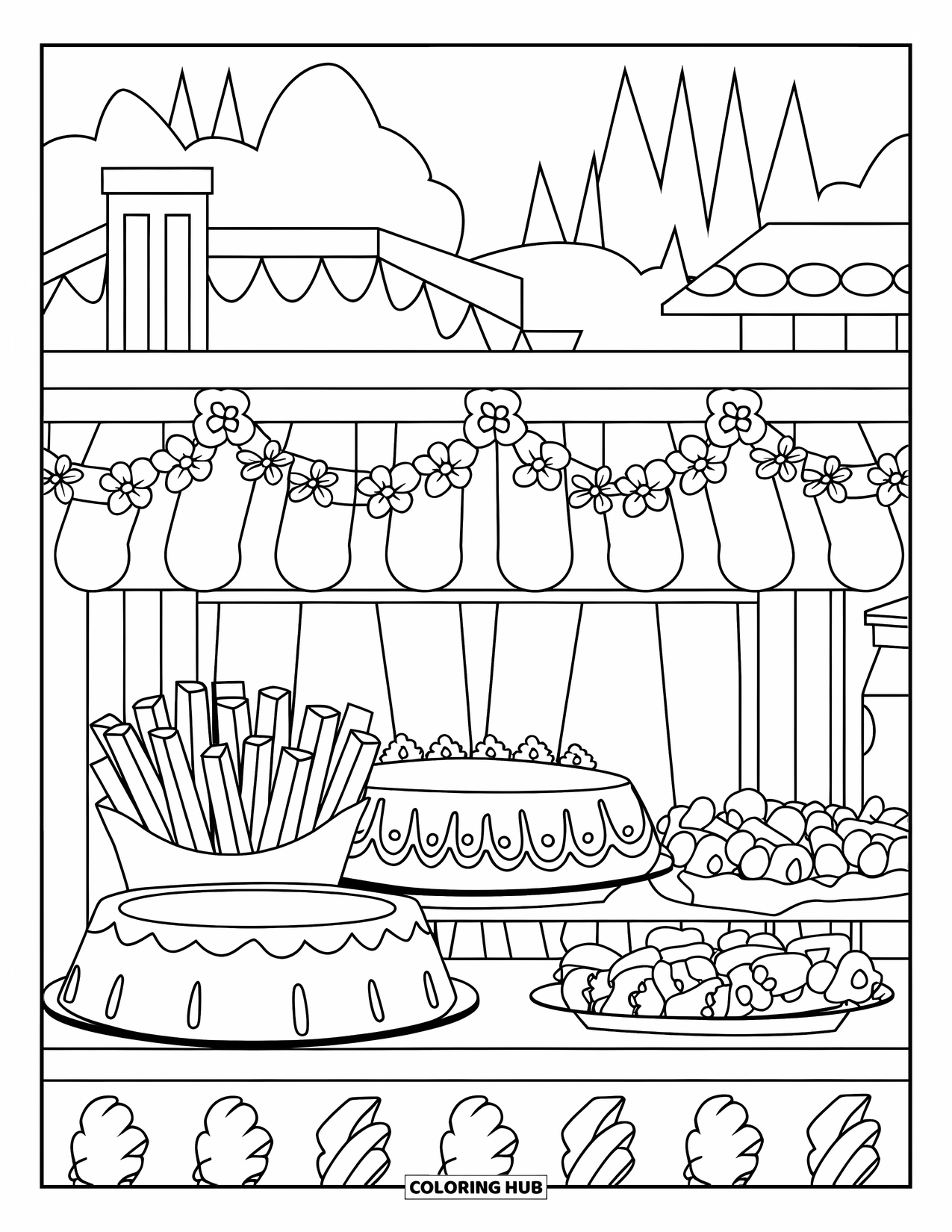 80+ Letter F Coloring Pages for Kids & Adults (Free Printable PDFs)