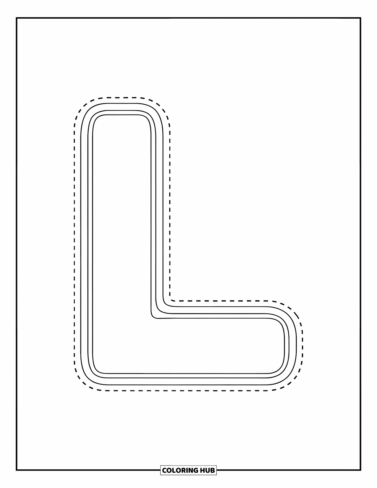 95+ Letter L Coloring Pages for Kids & Adults (Free Printable PDFs)