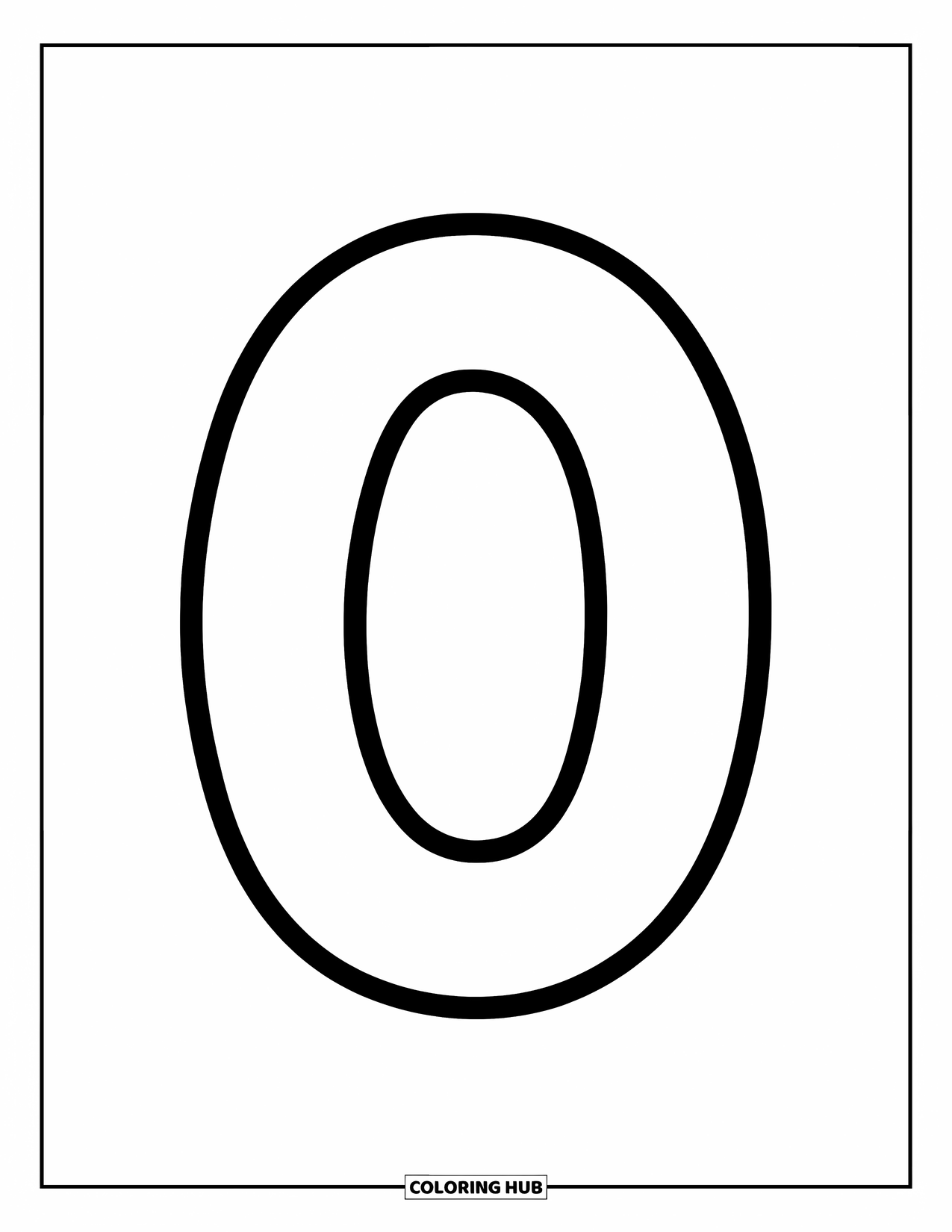 95+ Letter O Coloring Pages for Kids & Adults (Free Printable PDFs)