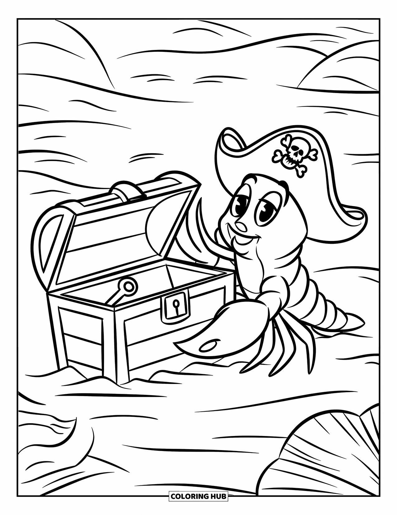 75+ Lobster Coloring Pages for Kids & Adults (Free Printable PDFs)